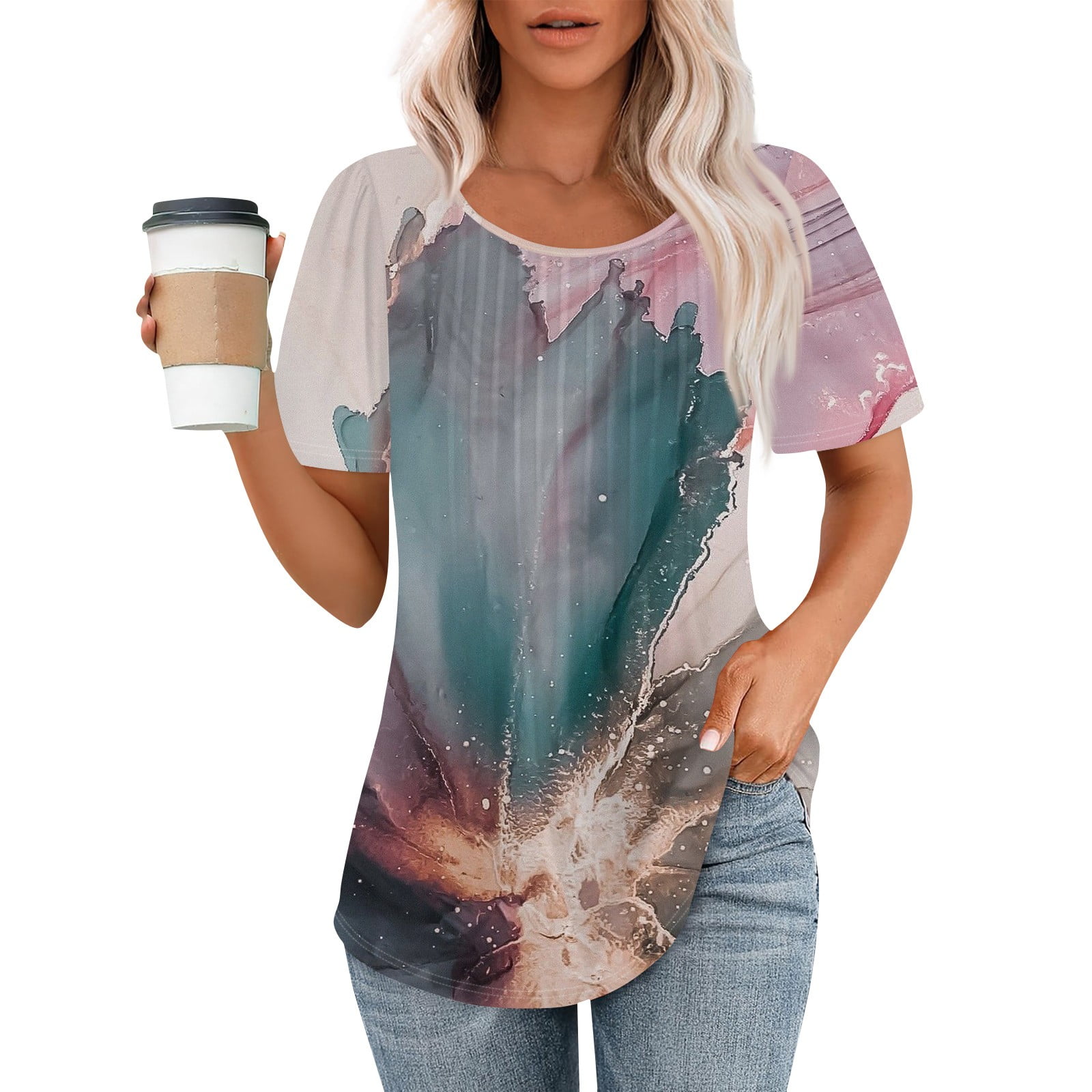 Summer T Shirts for Women - Walmart.com