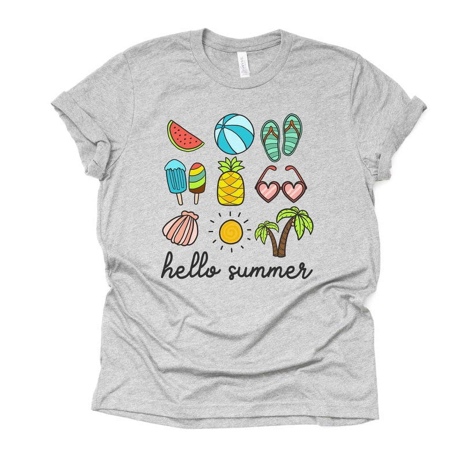 Summer Tee, Hello Summer, Fun Summer Icons, Summer Vacation Beach ...