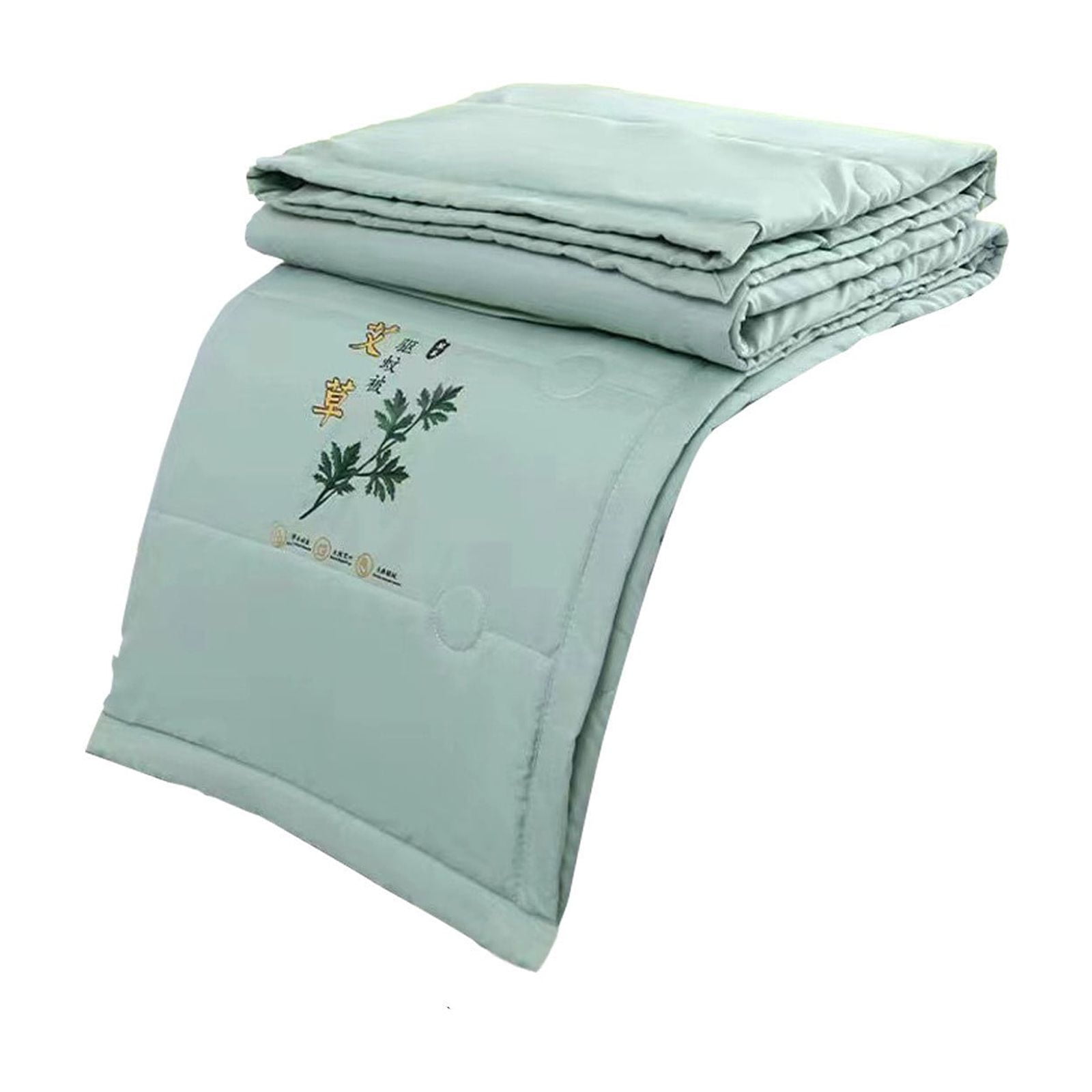 Summer Throw Blanket Wormwood Fiber Mosquito Repellent Quilt Core ...