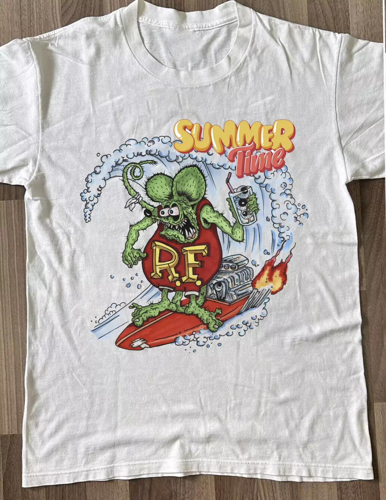 Summer Time Ed Roth Rat Fink Shirt Hot Trending Shirt, Sweatshirt, Hoodie, Vintage Fan Gift ...