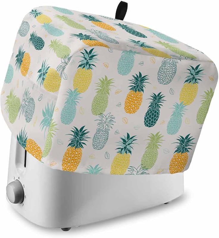 2 Slice Toaster Cover,Football Soccer Balls Doodle Kitchen Appliance ...