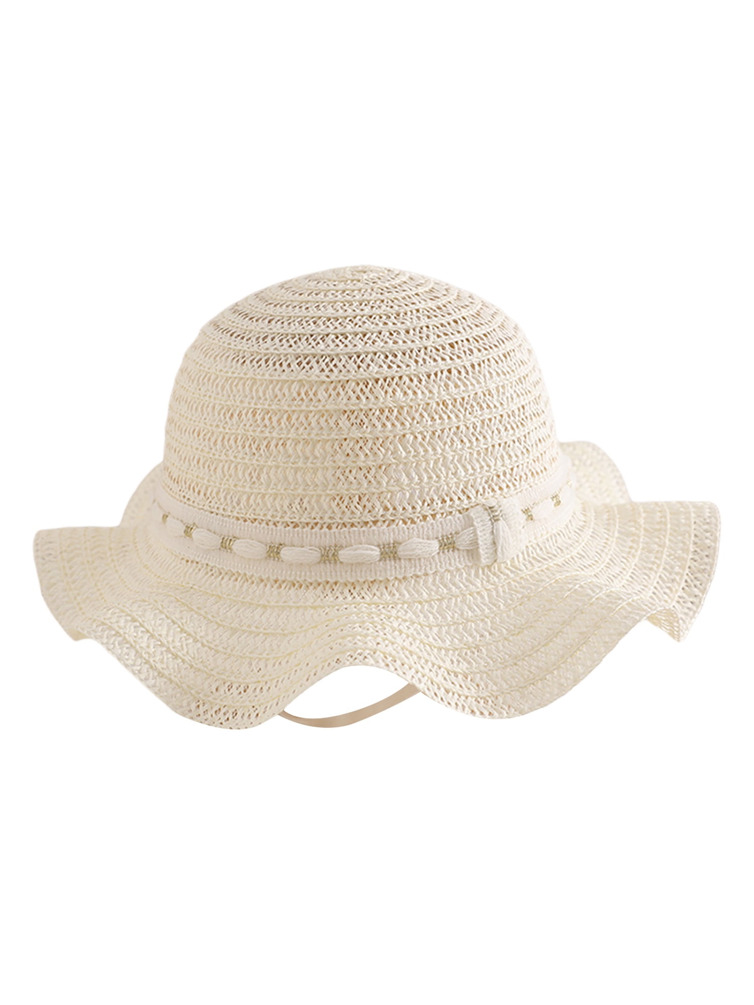 White Straw Hats For Girls