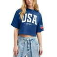 Summer Tops For Women Patriotic 250th Design American Flag Printed ...