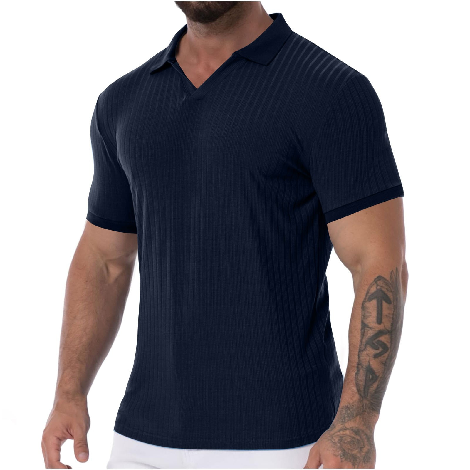 Summer Tops for Men 2025, Men Casual Tops Cotton Floral Print Blouses ...