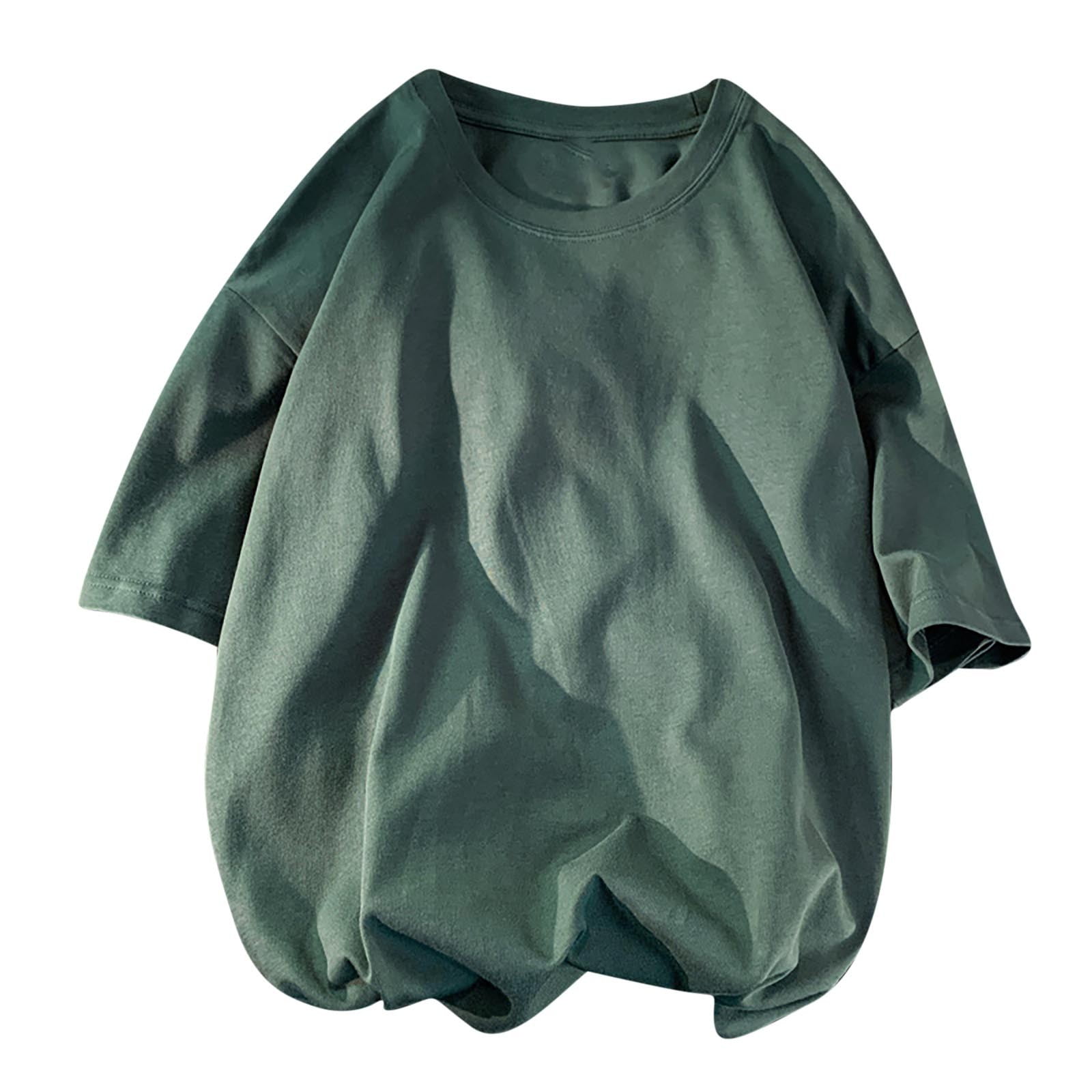 Summer Tops for Men 2025, Men Short Sleeve Tops Plus Size Men Blouses ...