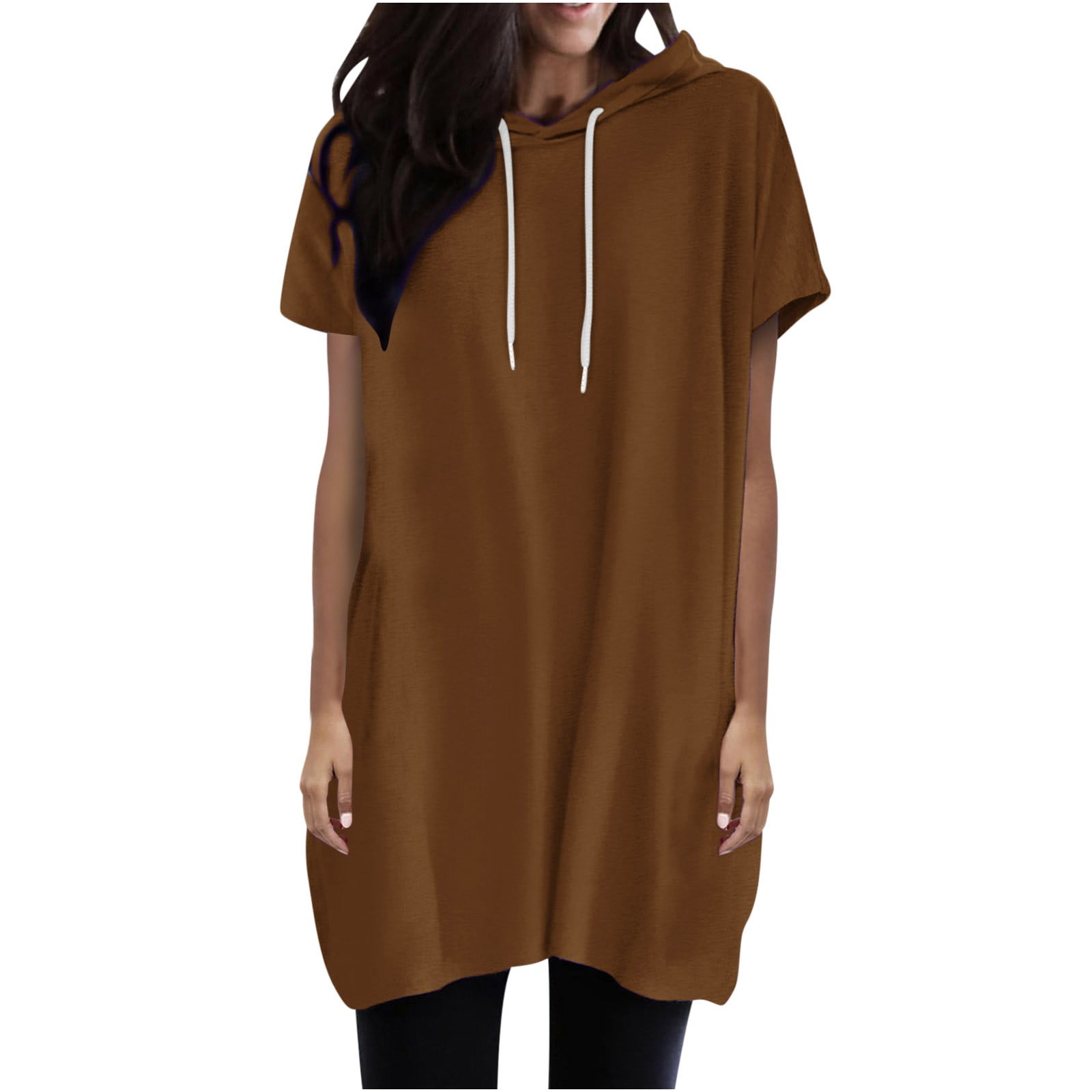 Summer Tops for Women 2024 Clearance! Mgmyaa Women Tops Plus Size Crew ...