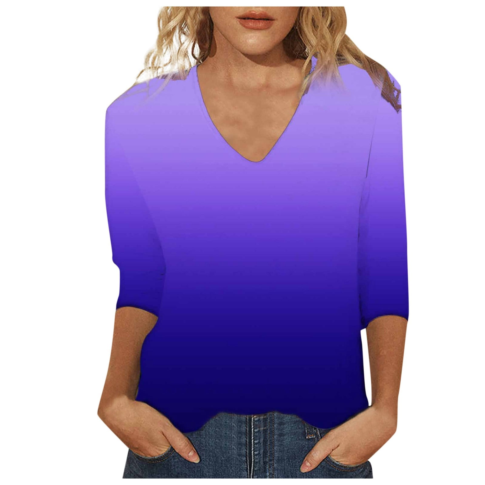 Summer Tops for Women Athletic Top Long Sleeve Summer Shirt Long Sleeve ...