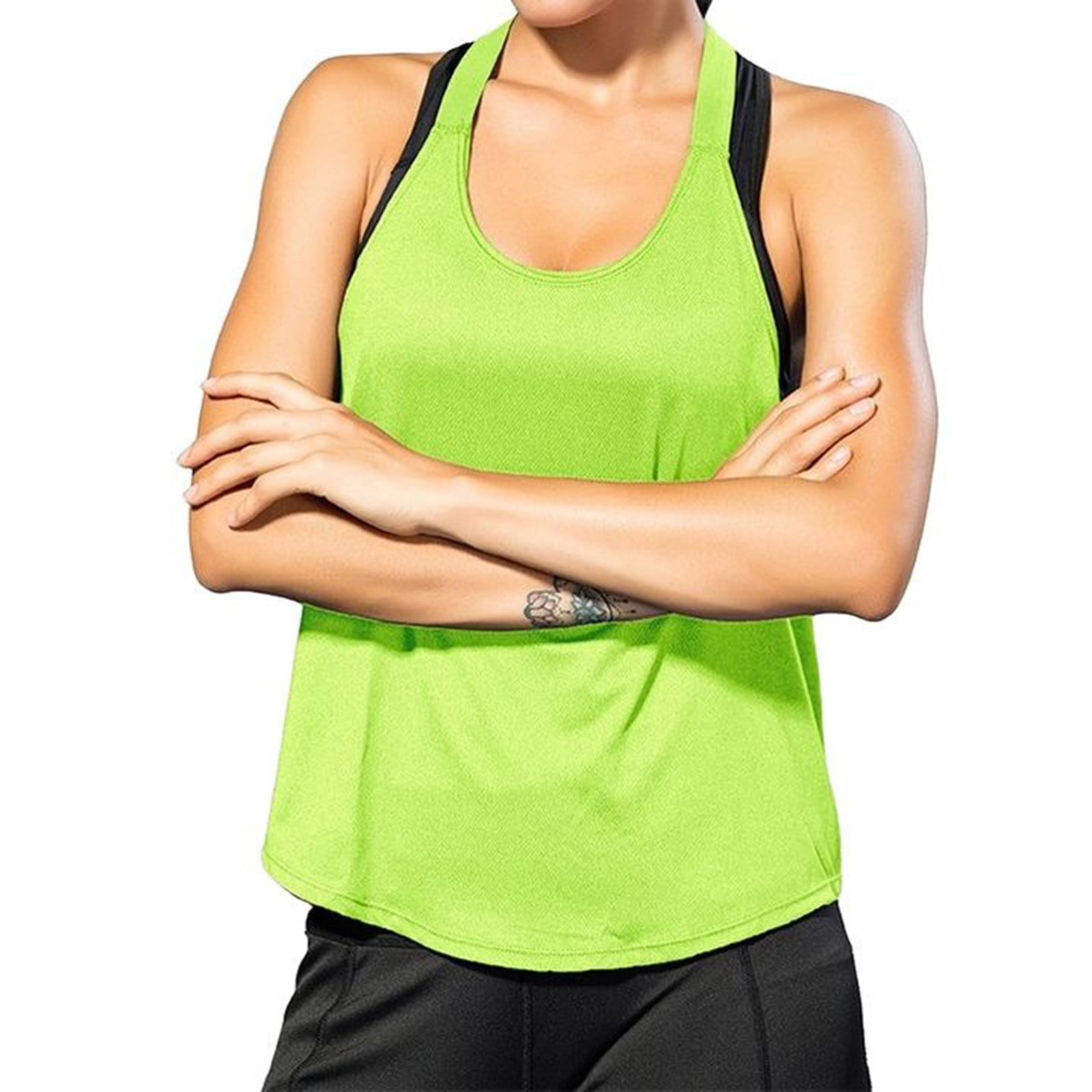 Summer Tops for Women Bodysuit Women Top Bra with Spaghetti Straps Bra ...