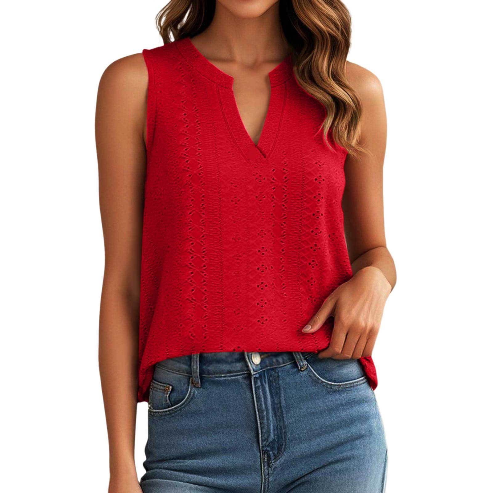 Summer Tops for Women Cute Summer Tops Women Camisole Feeding Chain ...