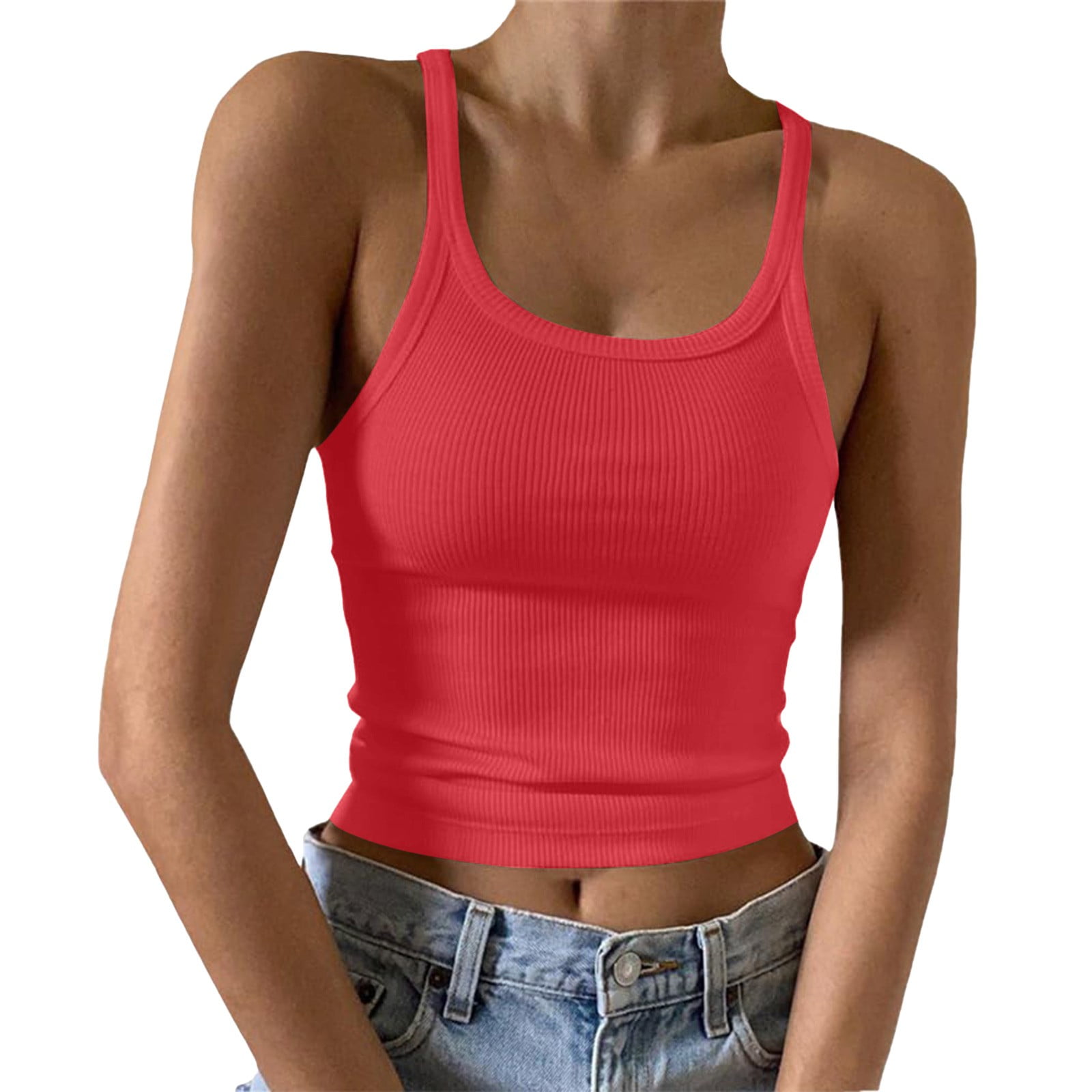 Summer Tops for Women Graphic Top Women Compression Yoga Tops Crop Top ...