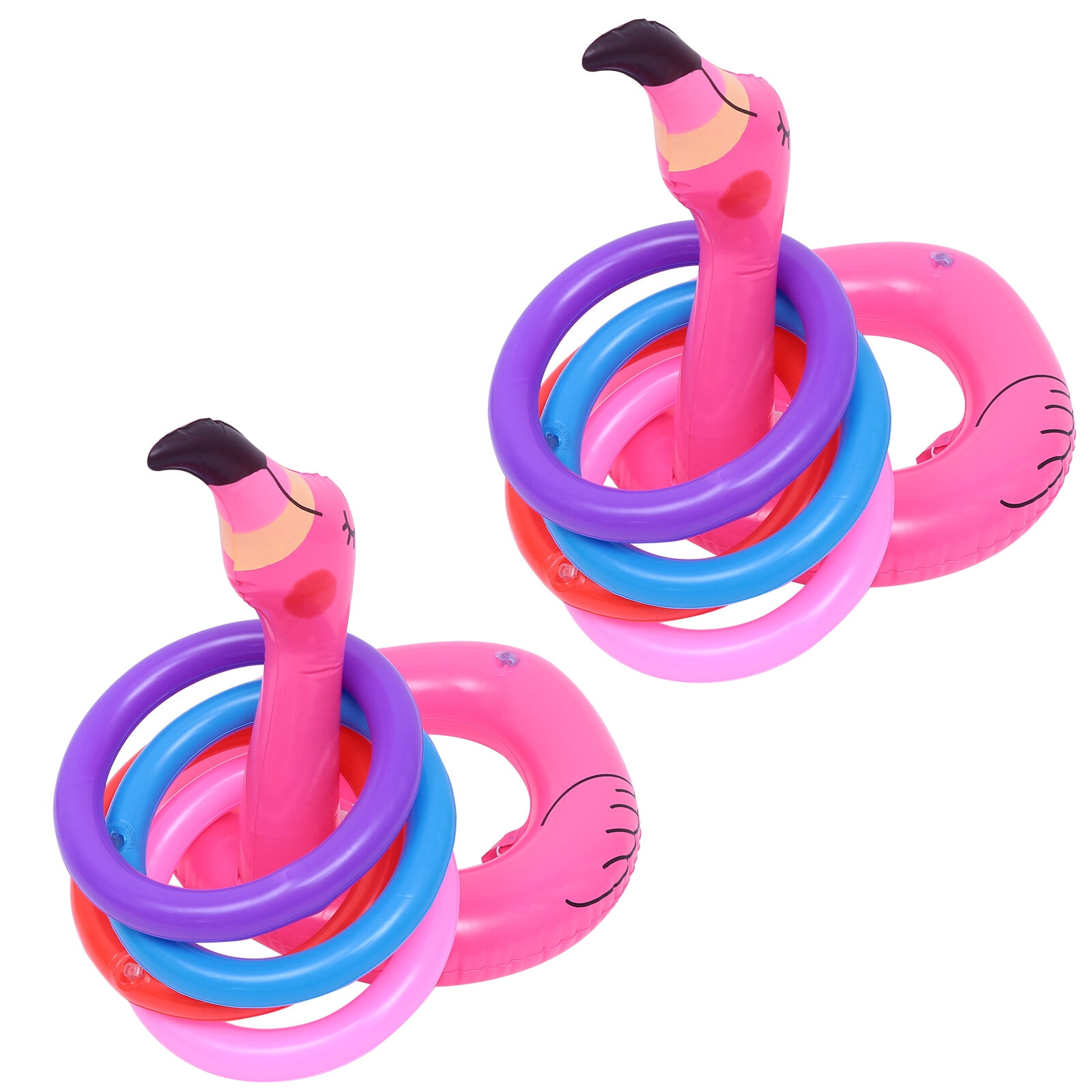 Summer Toys for Kids Ferrule Pool Ring Toss Games Inflatable Beach Hats ...