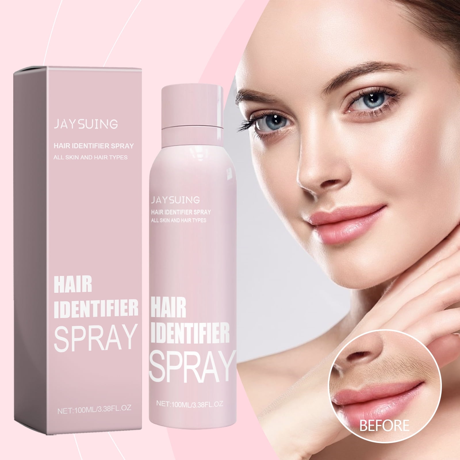 Summer Travel Hair Identifier Spray For Face Shaving, Hair Identifier ...