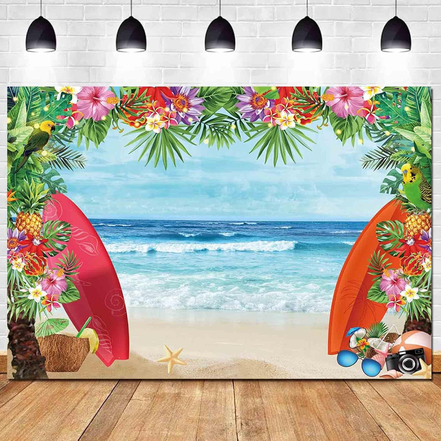 Summer Tropical Beach Theme Photo Pretty Background Beach Conch Hawaii ...