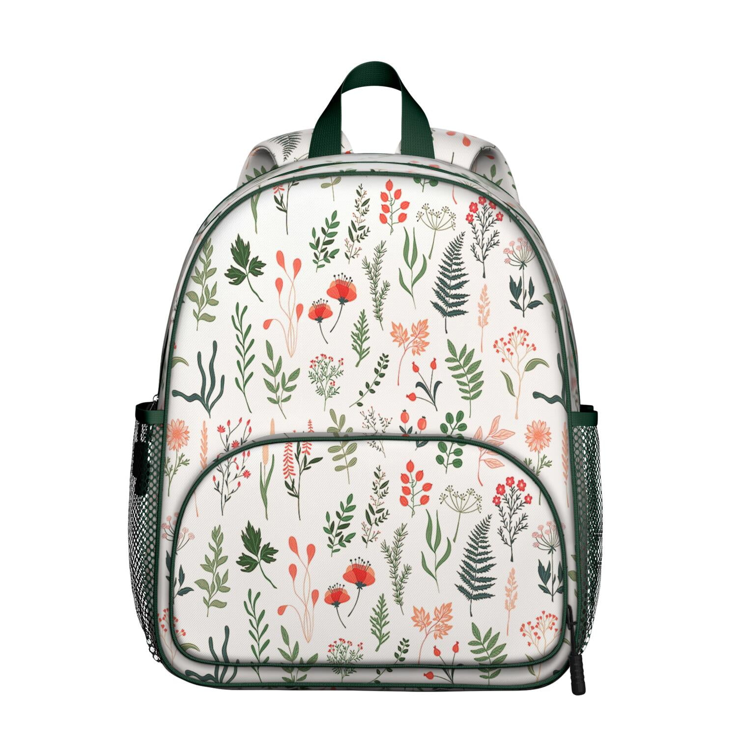 Summer Tropical Flower Backpack - Waterproof & Spine-Friendly Design ...