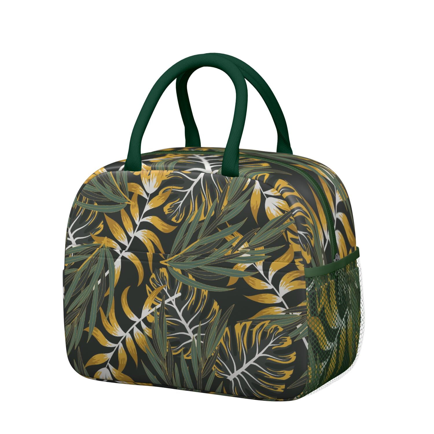 Summer Tropical Insulated Lunch Bag - Lightweight & Portable, Easy to ...