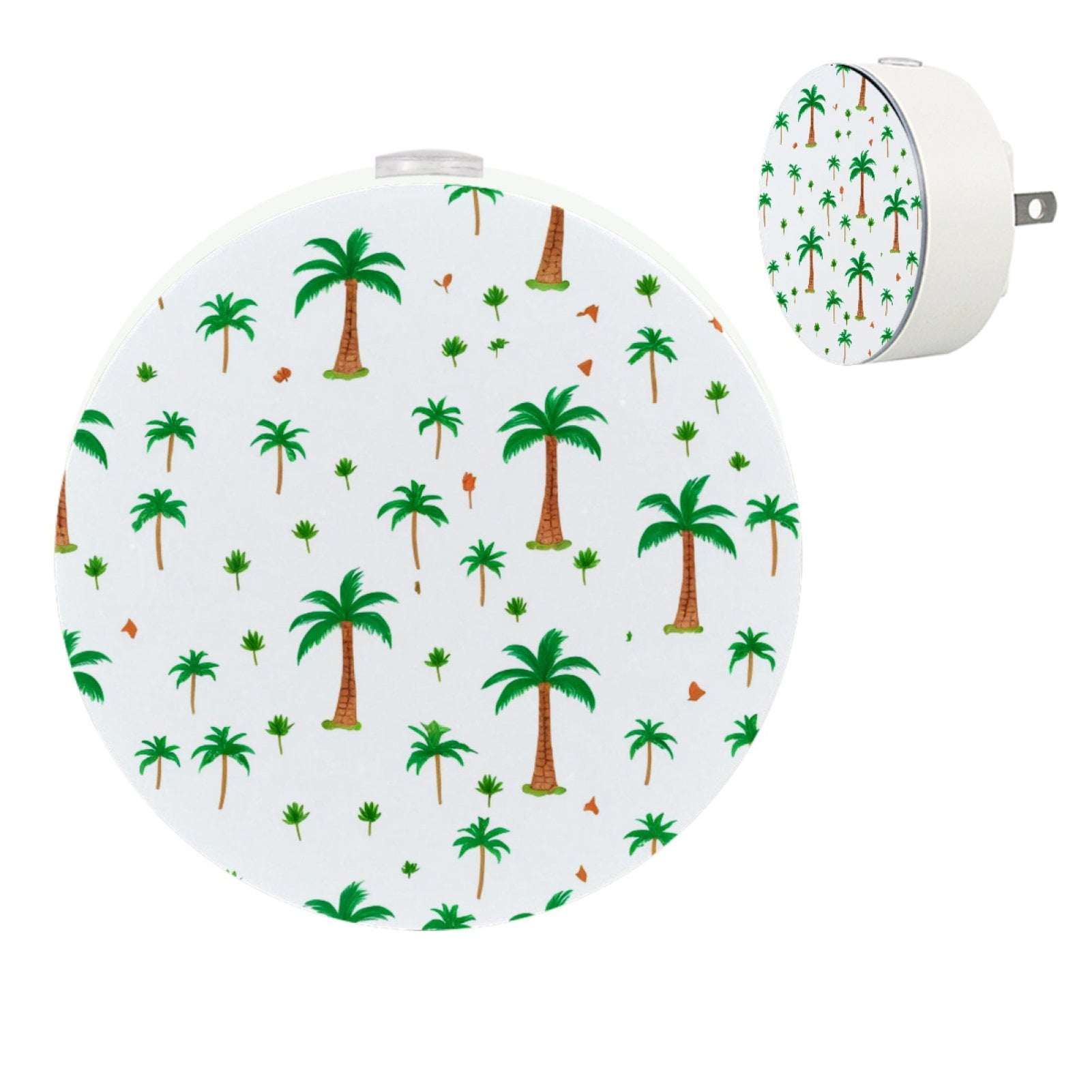 Summer Tropical Palm Trees Automatic night lights plug into wall Dusk ...