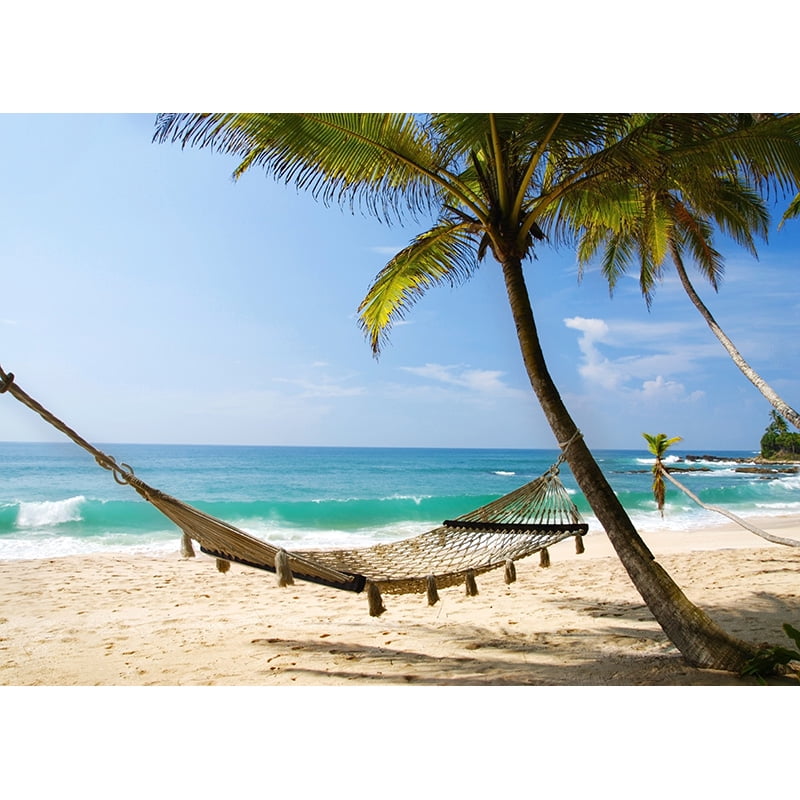 Summer Tropical Sea Seaside Ocean Backdrop Beach Party Wave Natural ...