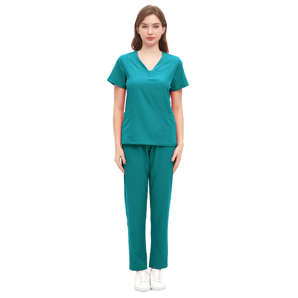 Summer Unisex Operating Room Nurse Uniform Set Operating Room Isolation ...