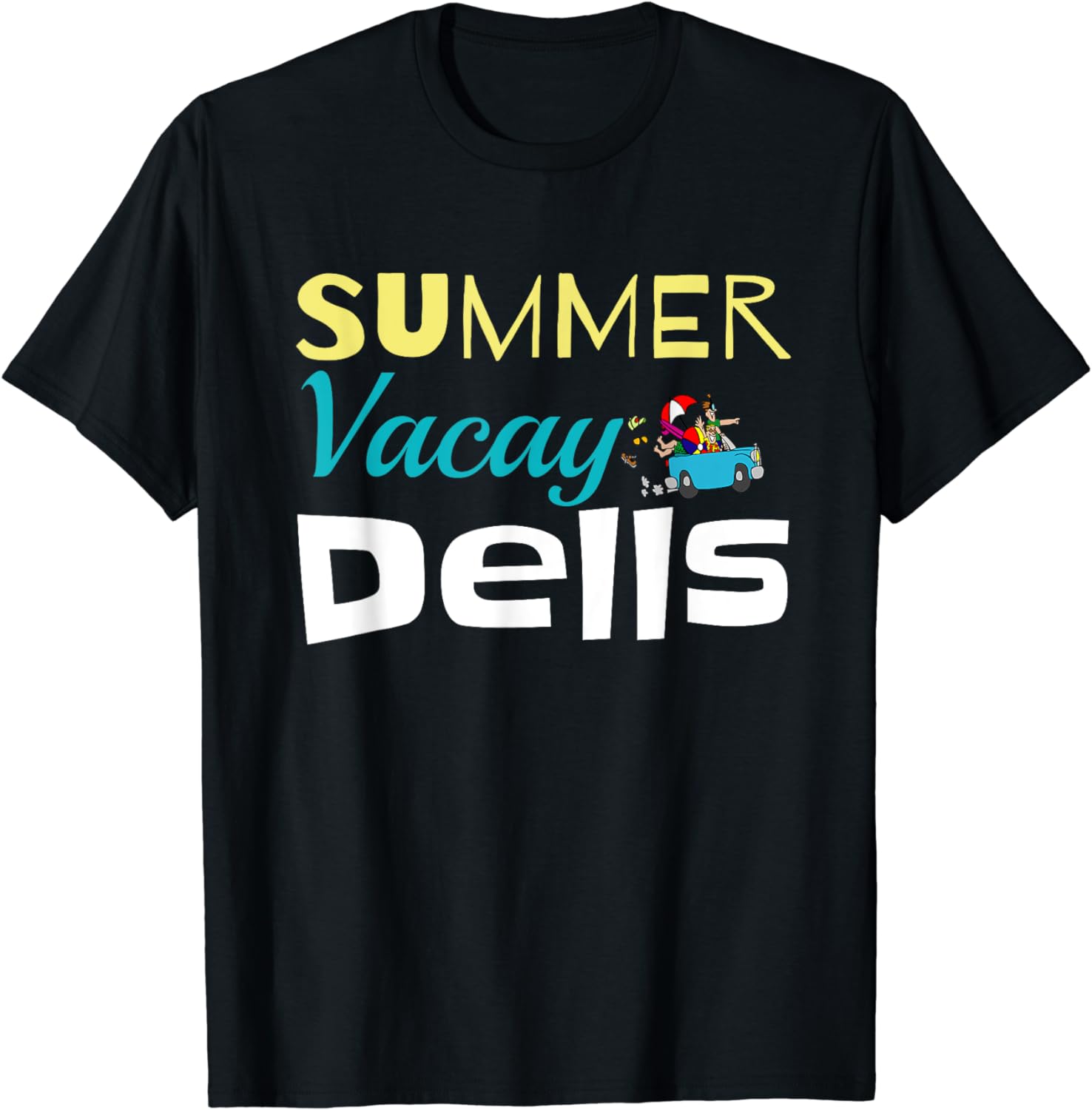 Summer Vacay Dells Wisconsin Dells Vacation T-Shirt - Walmart.com