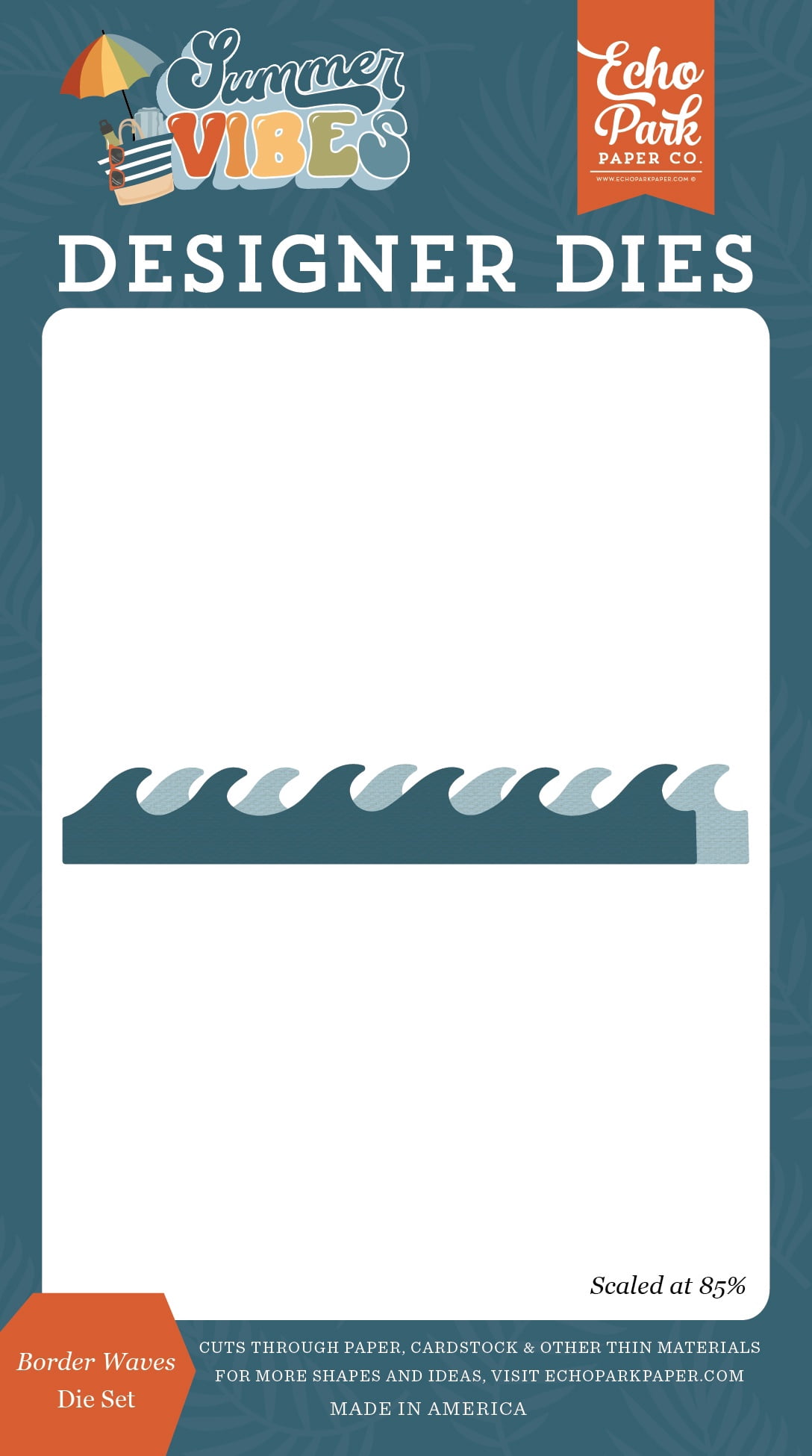 Summer Vibes: Border Waves Small Die Set - Walmart.com