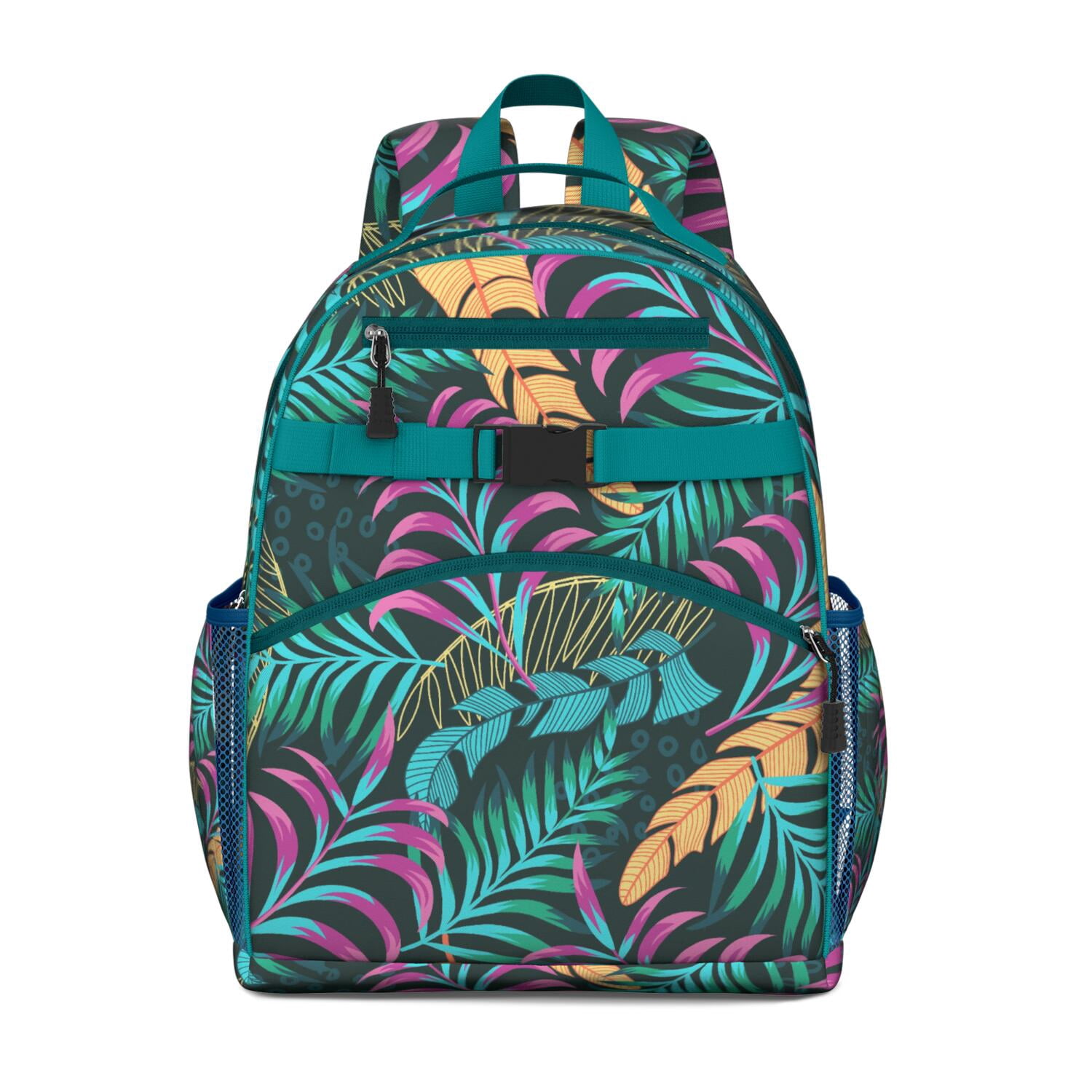Summer Vibrant Waterproof Daypack - Ergonomic Travel Backpack with ...