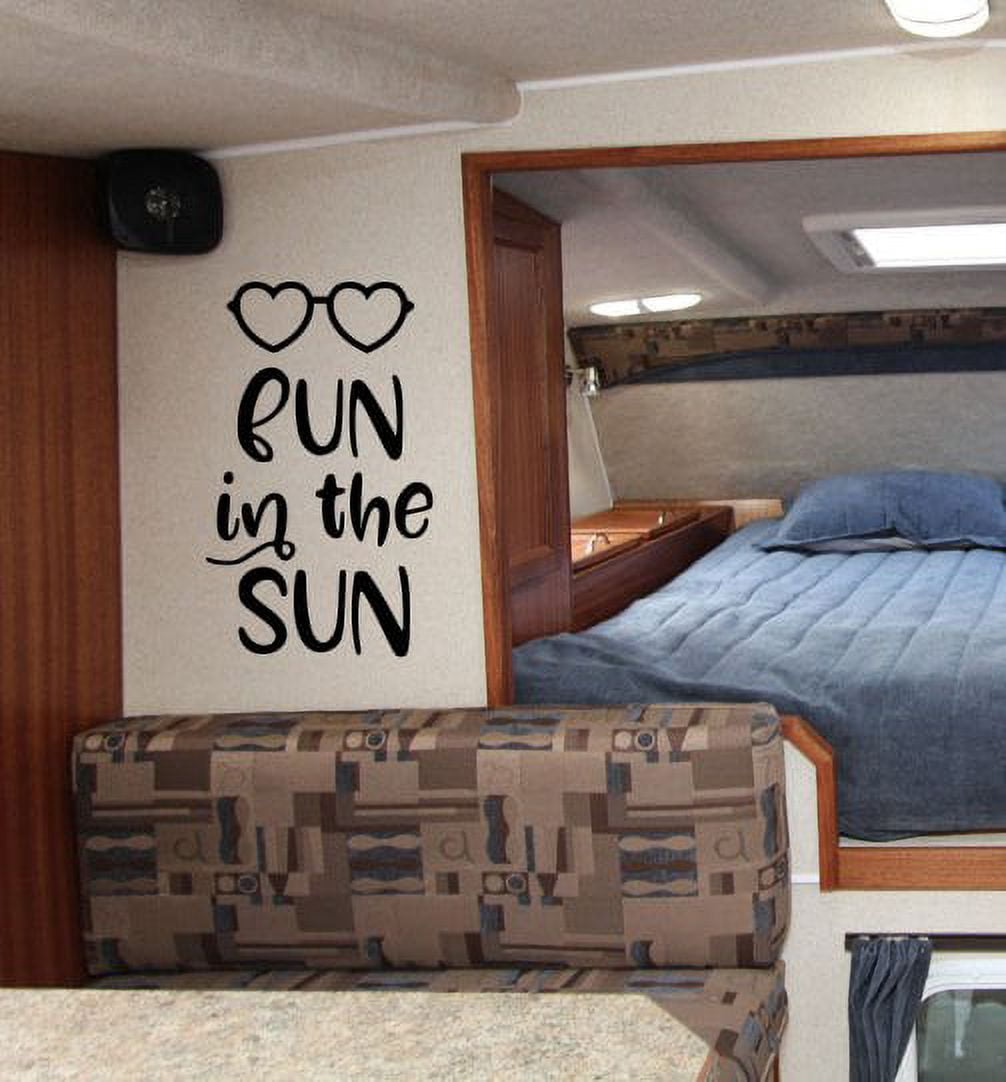 Summer Wall Decals Fun in the Sun Vinyl Sticker Art Home Decor Quotes ...