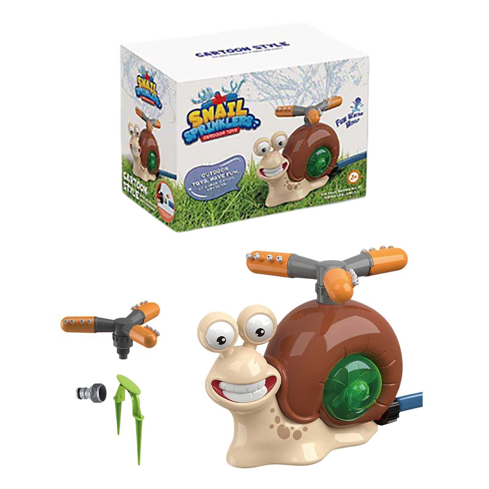 Summer Water Sprinkler Baseball Toy Outdoor Sprinkler Game for Kids ...