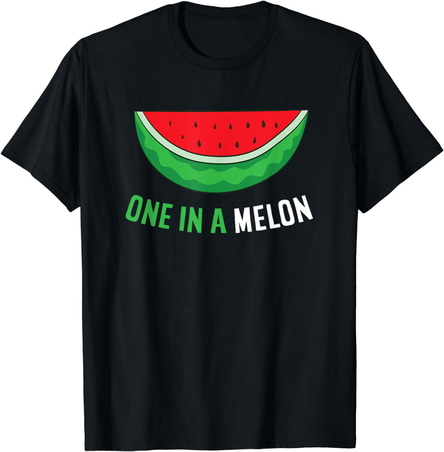 Summer Watermelon Cool Melon One In A Melon T-Shirt - Walmart.com