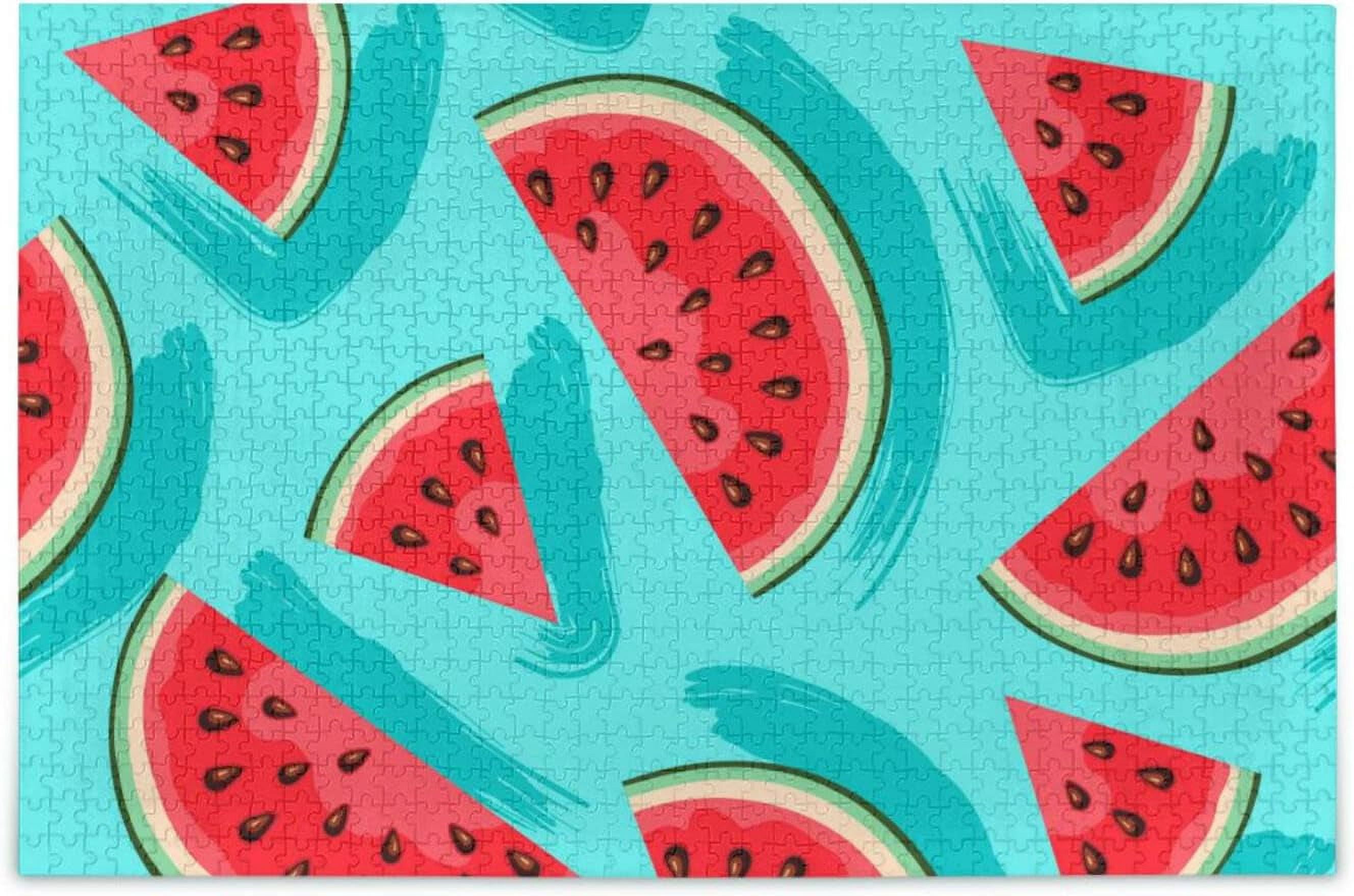 Summer Watermelon Jigsaw Puzzles 1000 PiecesPuzzles for Adults Family ...