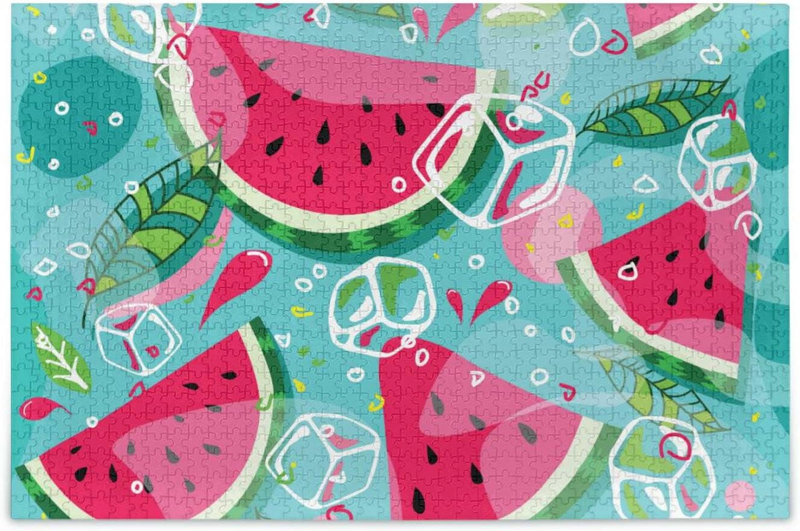 Summer Watermelon Jigsaw Puzzles 500 PiecesPuzzles for Adults Family ...