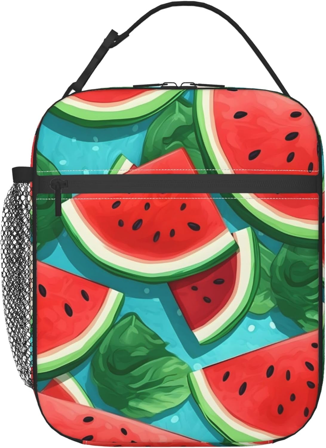 Summer Watermelon Luncha Bag Fruit Lunch Box for Women Men Reusable ...