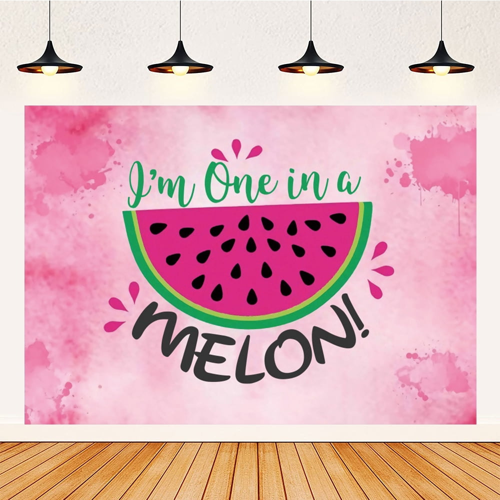 Summer Watermelon Photography Backdrops Baby 1th Birthday Party Fruit ...
