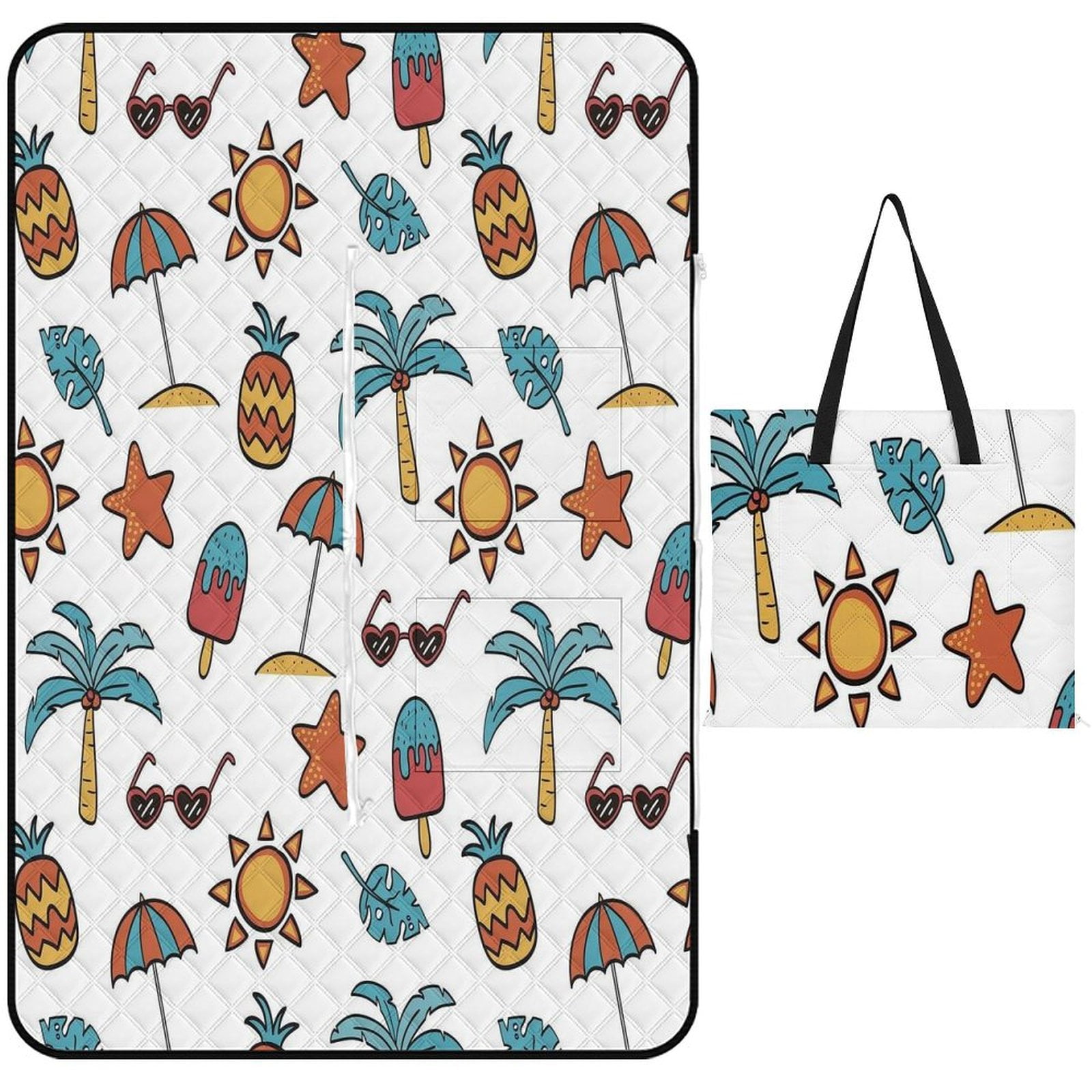 Summer Waterproof Beach Mat Folding Mattress Portable Lightweight ...