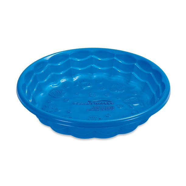 Summer Waves 36" Round Wading Pool, Blue, Ages 2 and Up, Unisex ...