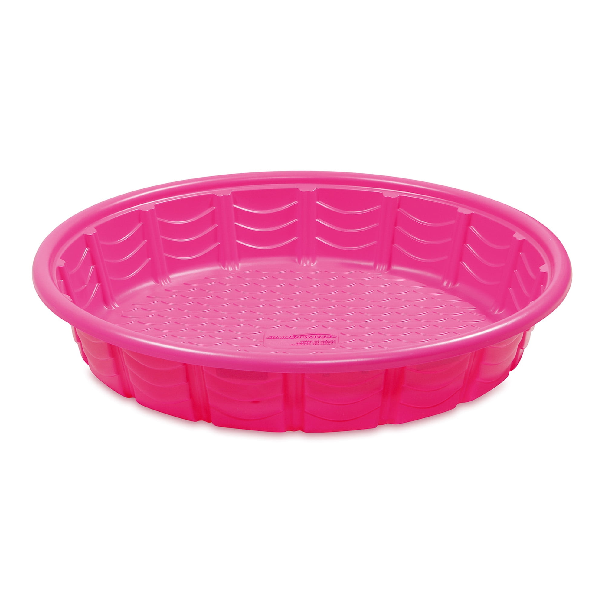 Summer Waves® 59" Plastic Wading Kiddie Pool - Pink - Walmart.com