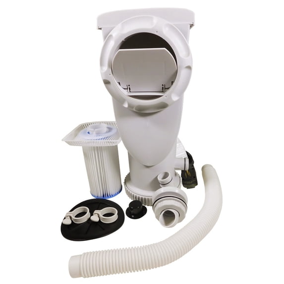 Summer Waves Pool Pump, SFX1000 Filtration System with Skimmer, Above ...