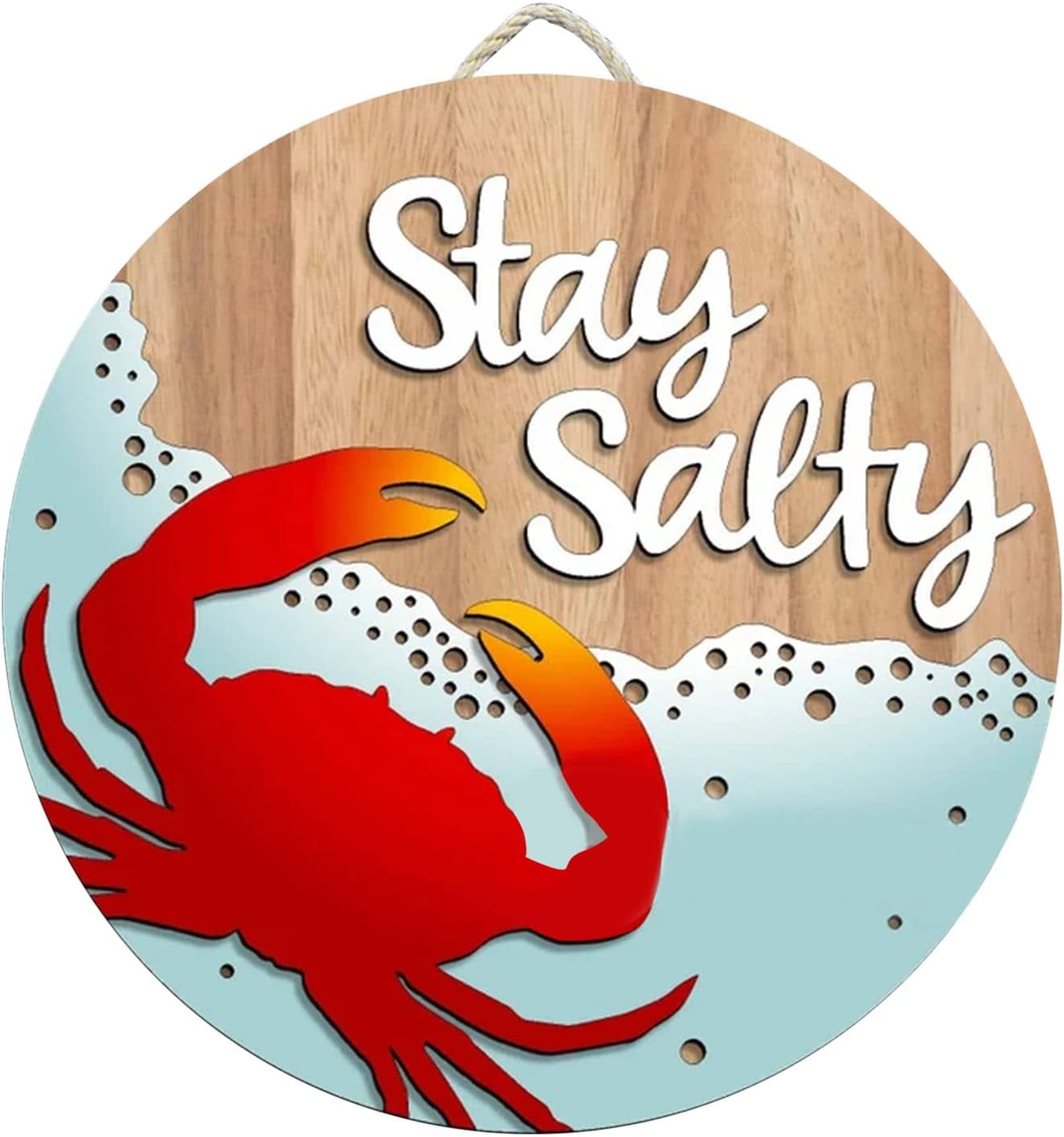 Summer Welcome Sign for Front Door Home Decor, Wooden Hanging Welcome ...