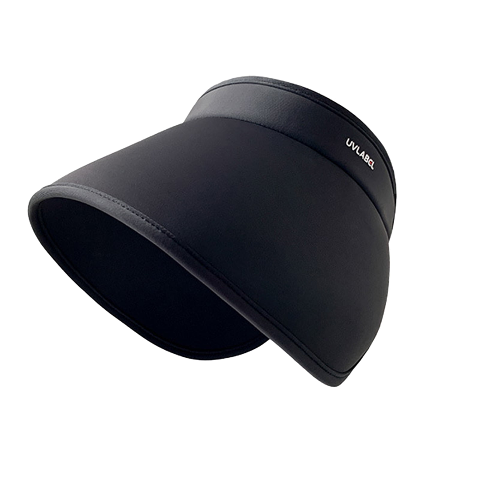 Summer Women Sun Hat with Wide Brim - Solid Color Ultralight UV ...