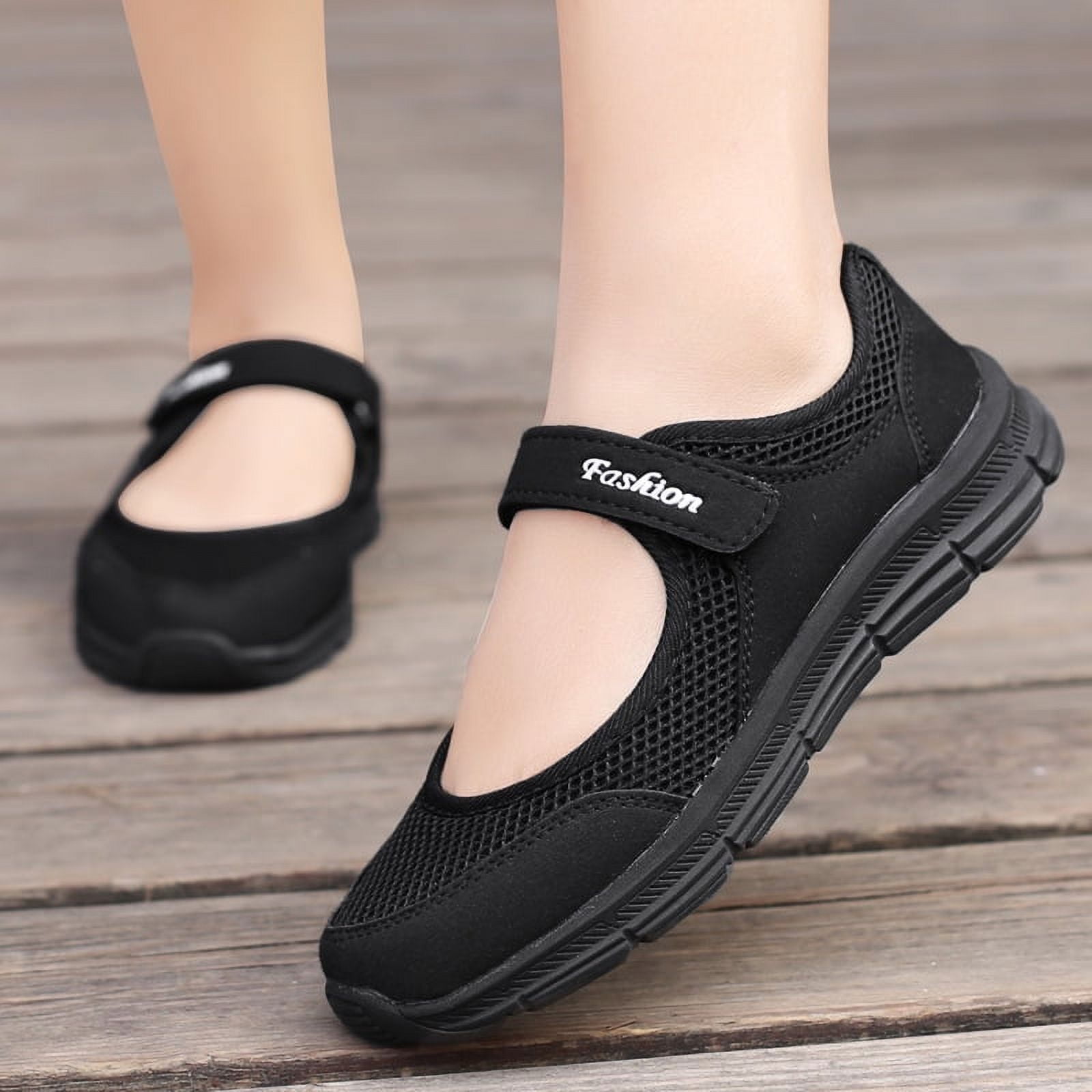 Summer Women's Extra Wide Diabetic Edema Shoes with Fully Adjustable ...