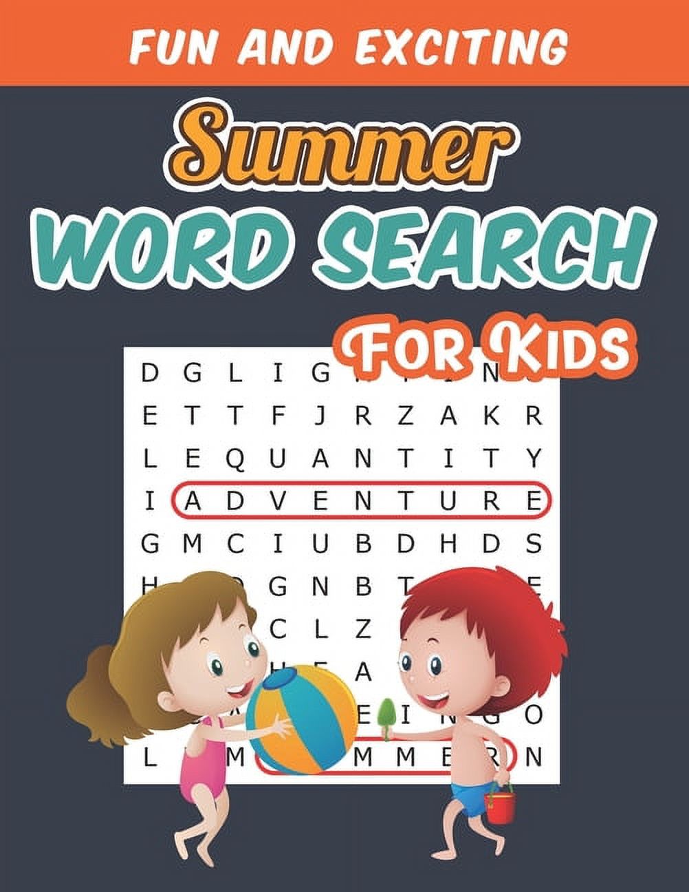 Summer Word Search For Kids: Fun Summer Puzzle Activity Workbook for ...