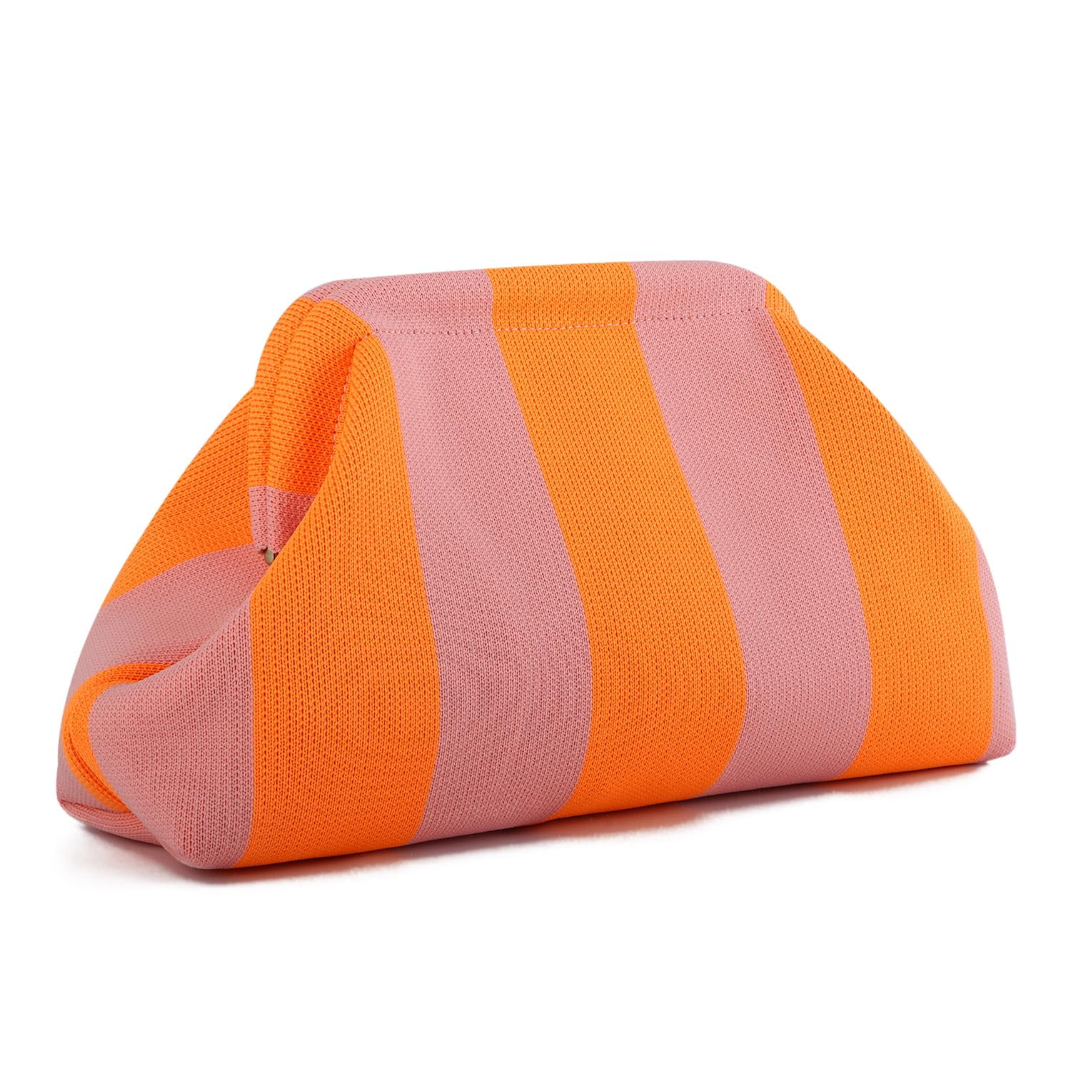 Summer Woven Clutch Purse for Women 2025 Crochet Stripped Beach Bag Hot ...