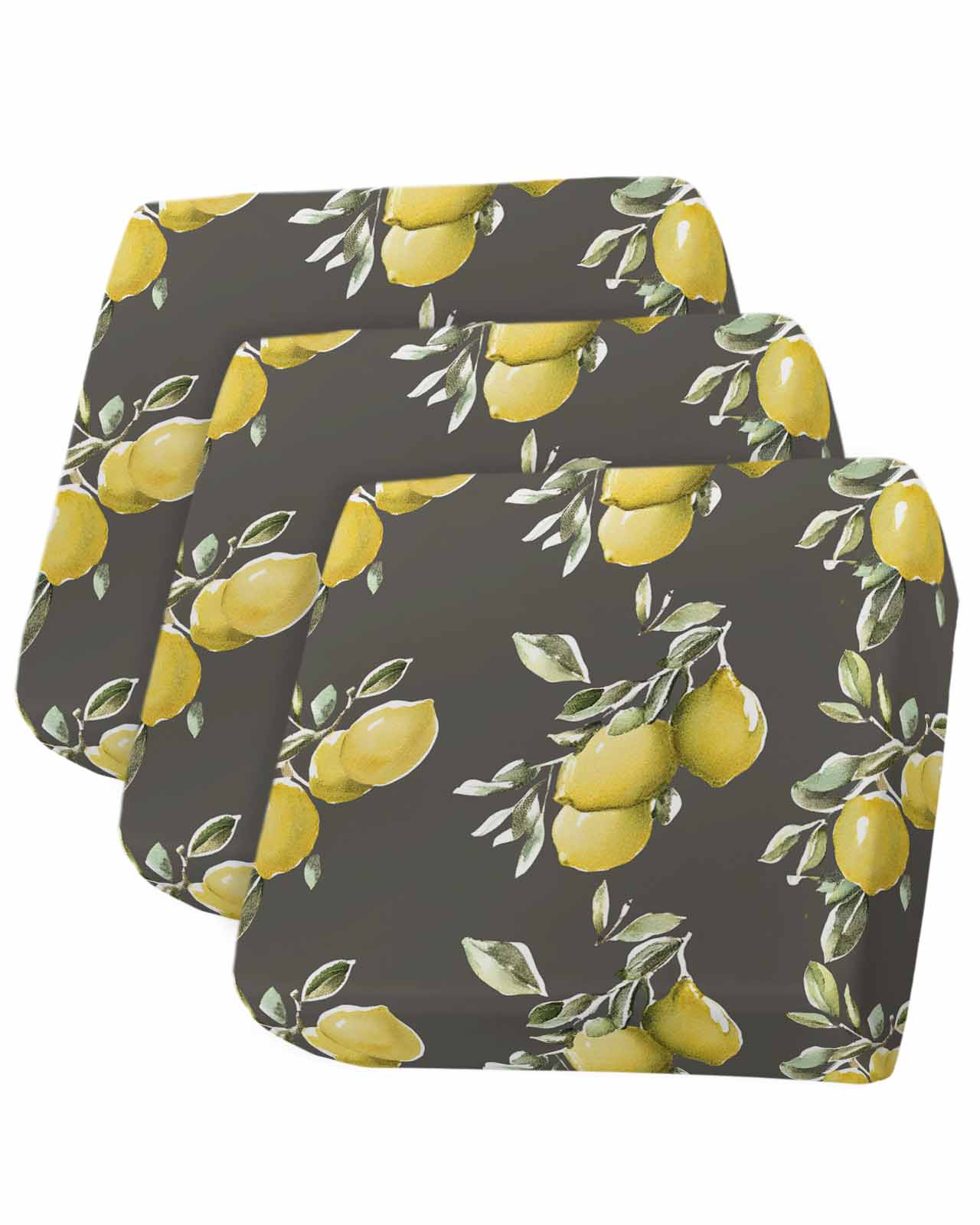 Summer Yellow Lemon Sofa Couch Cushion Covers Washable, Removable ...