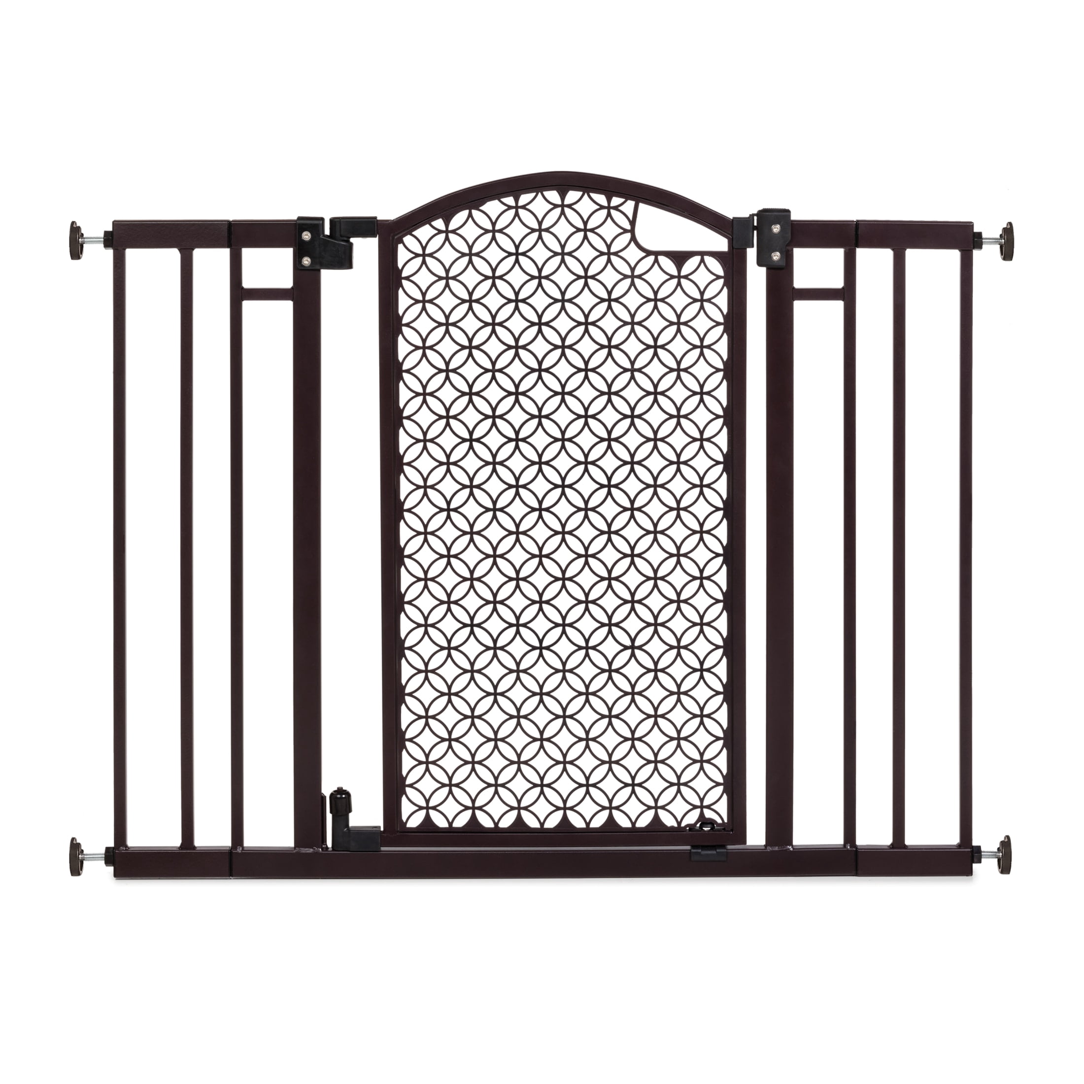 Free Shipping! Ingenuity Baby Gate, Modern Decorative Walk-Thru Metal ...