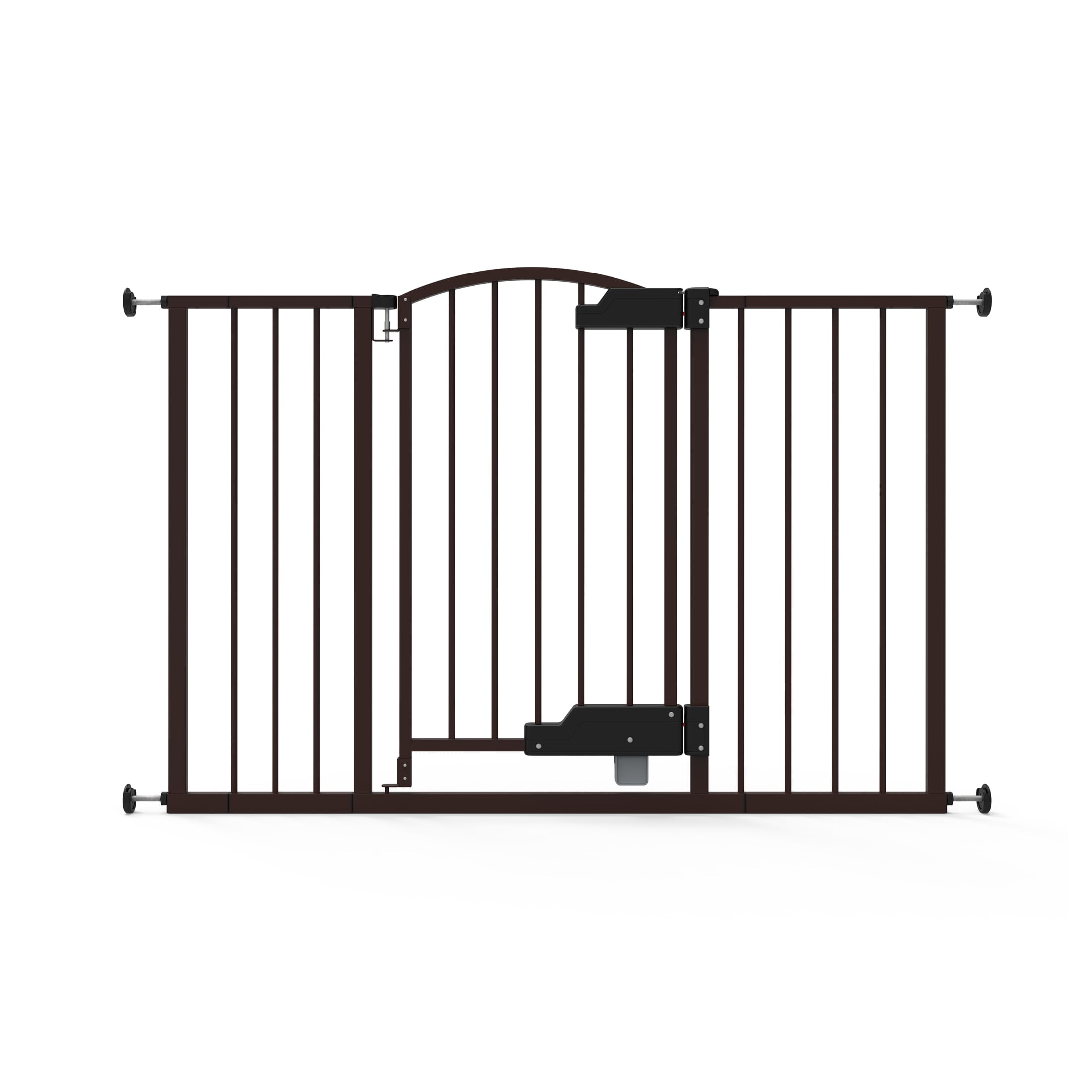 Ingenuity Thruway 52W Series Pet and Baby Gate, Espresso Metal ...