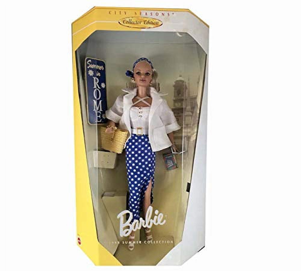Summer in Rome Barbie Doll City Seasons Collector Edition 1999 Mattel ...