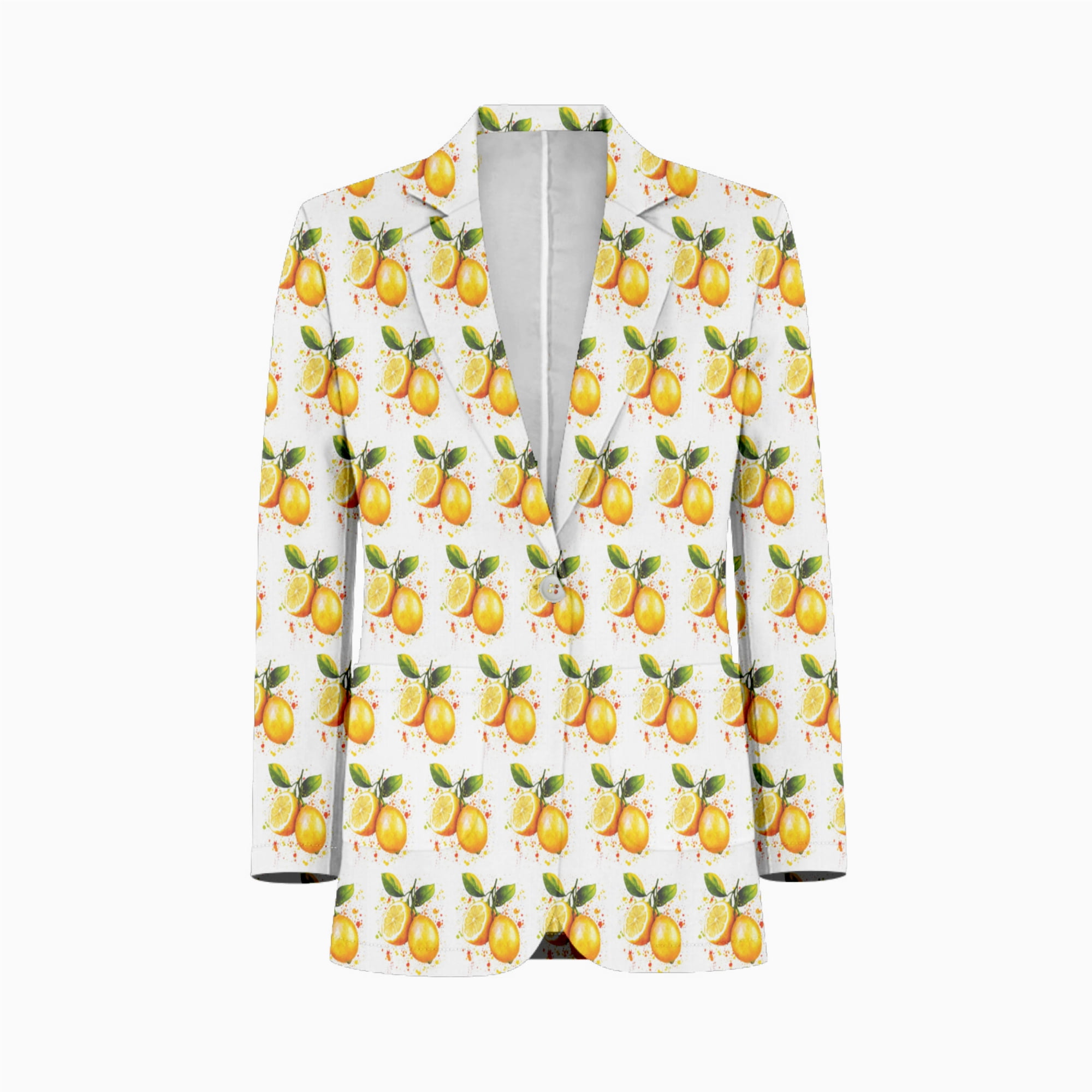 Summer lemon colorful Customized Men's Suits full man Shawl Collar ...