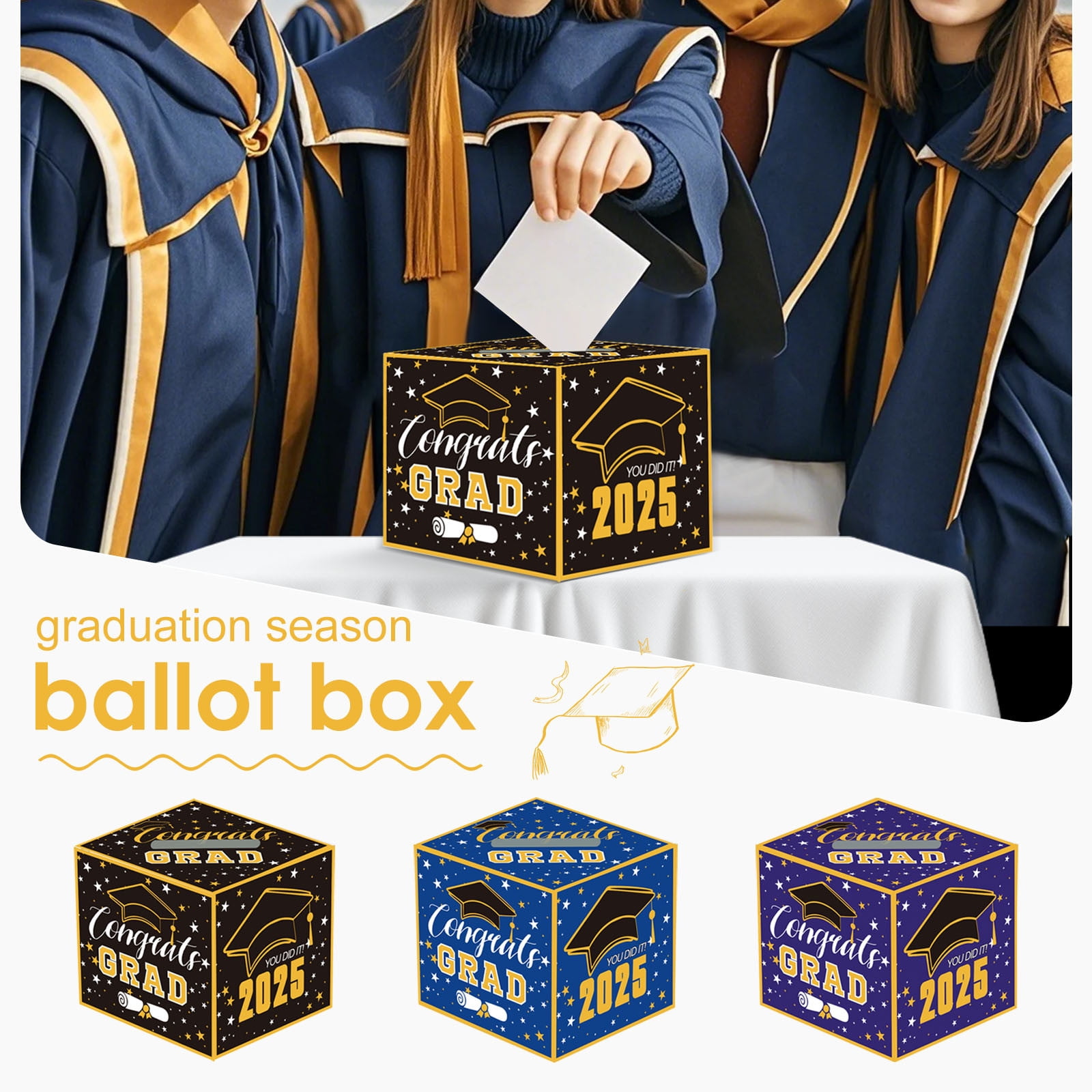 Summer promotion! Graduation Party Decorations Graduation Card Box ...