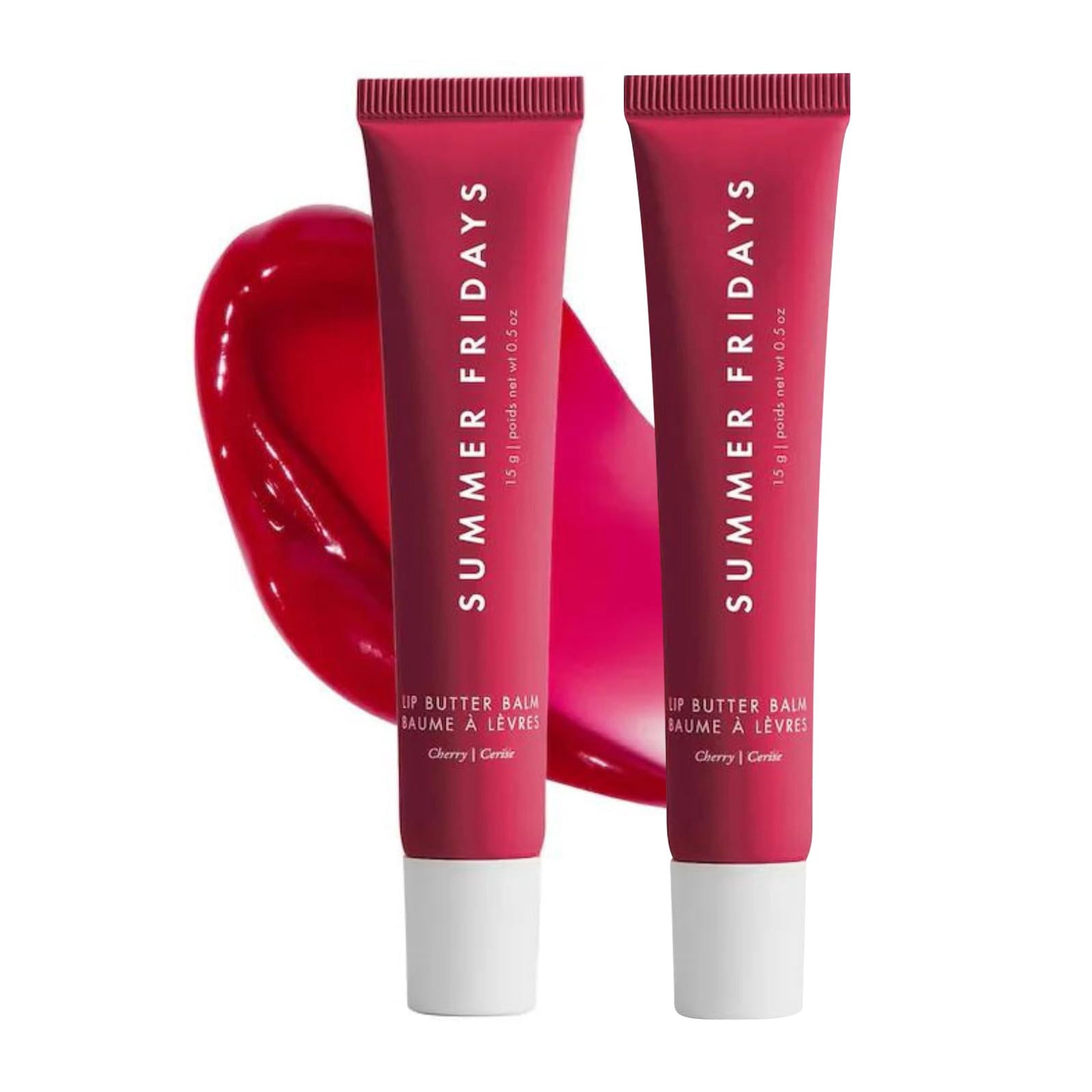 Summer Ⓕridays CHERRY*2 | Double Cherry Lip Balm Set for Fruity and ...