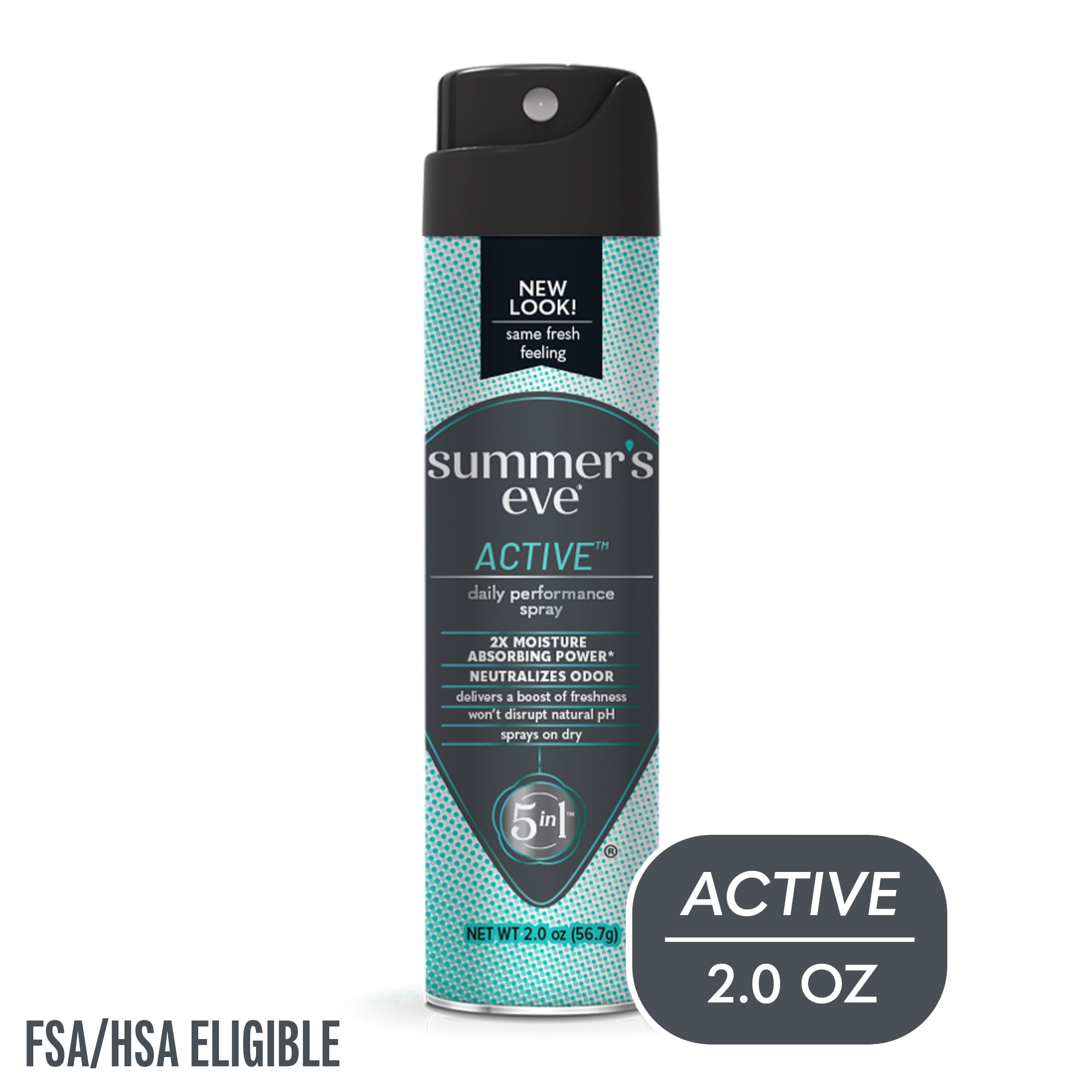 Summer’s Eve Active Daily Perfomance Feminine Spray, 2 oz - Walmart.com