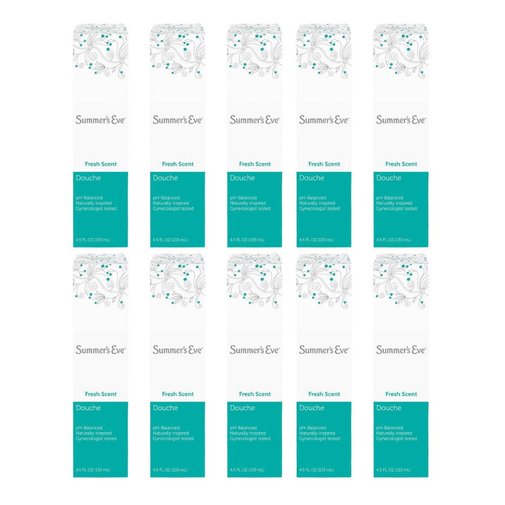 Summer's Eve Douche, Fresh Scent, 4.5 OZ (Pack of 10) - Walmart.com